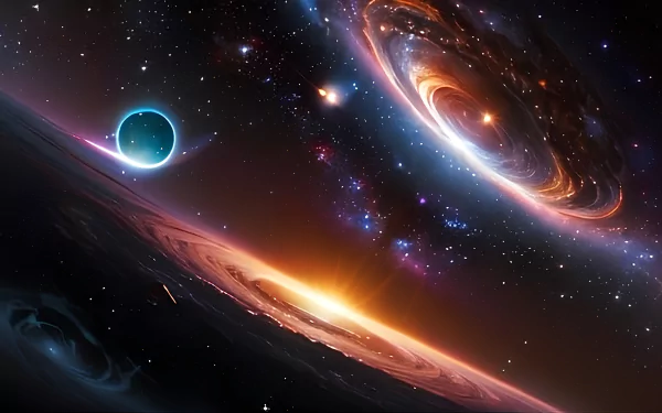 Warped space by Kragon