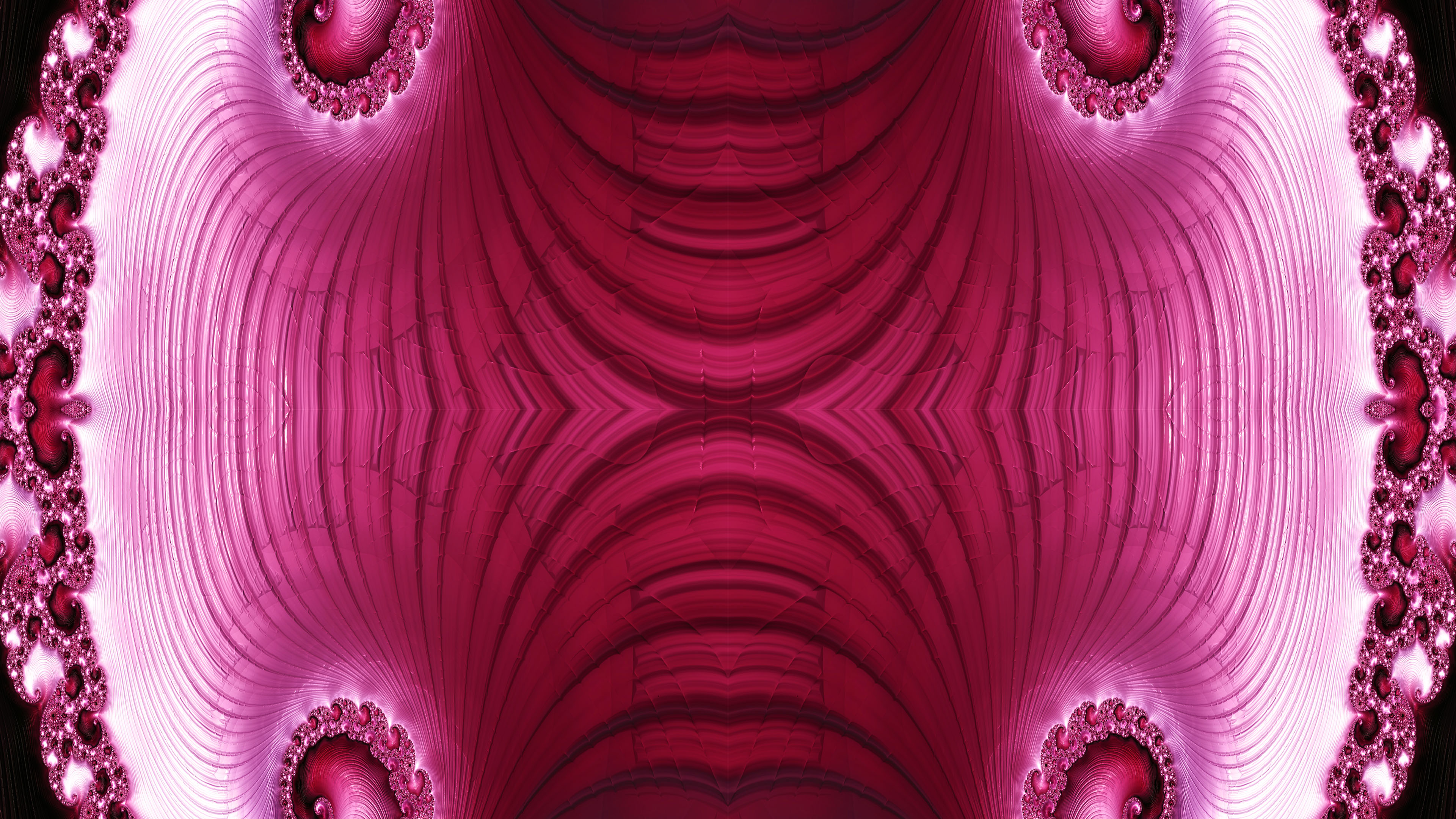 Trippy Psychedelic Fractal Wallpaper by Dr-Pen