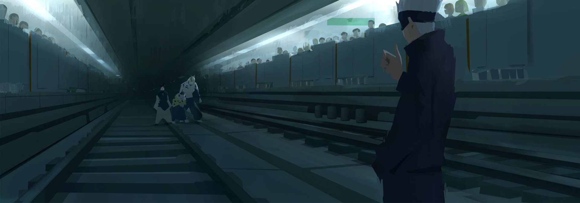 HD Satoru Gojo Wallpaper – Jujutsu Kaisen Anime Vibes by hiro_gokinjyo