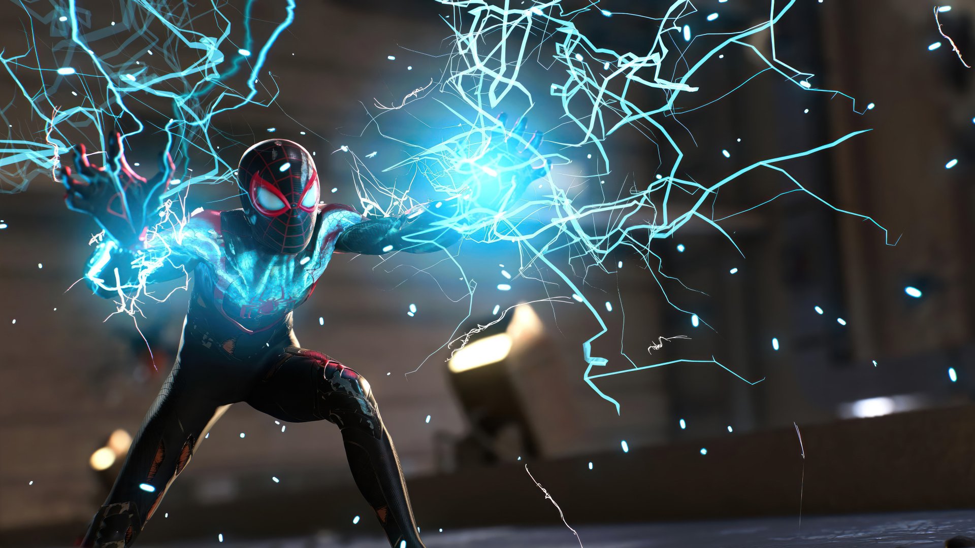 Miles Morales in Marvel's Spider-Man 2 HD Wallpaper