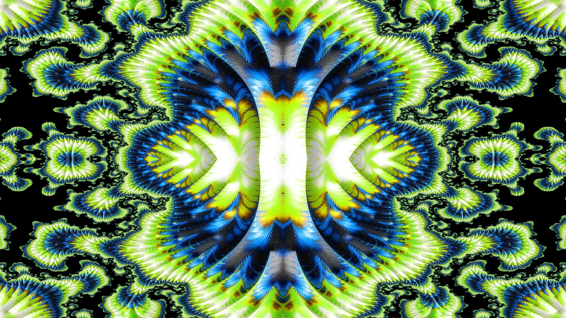 Trippy Psychedelic Fractal Wallpaper by Dr-Pen | 3840x2160 | Wallpaper ...