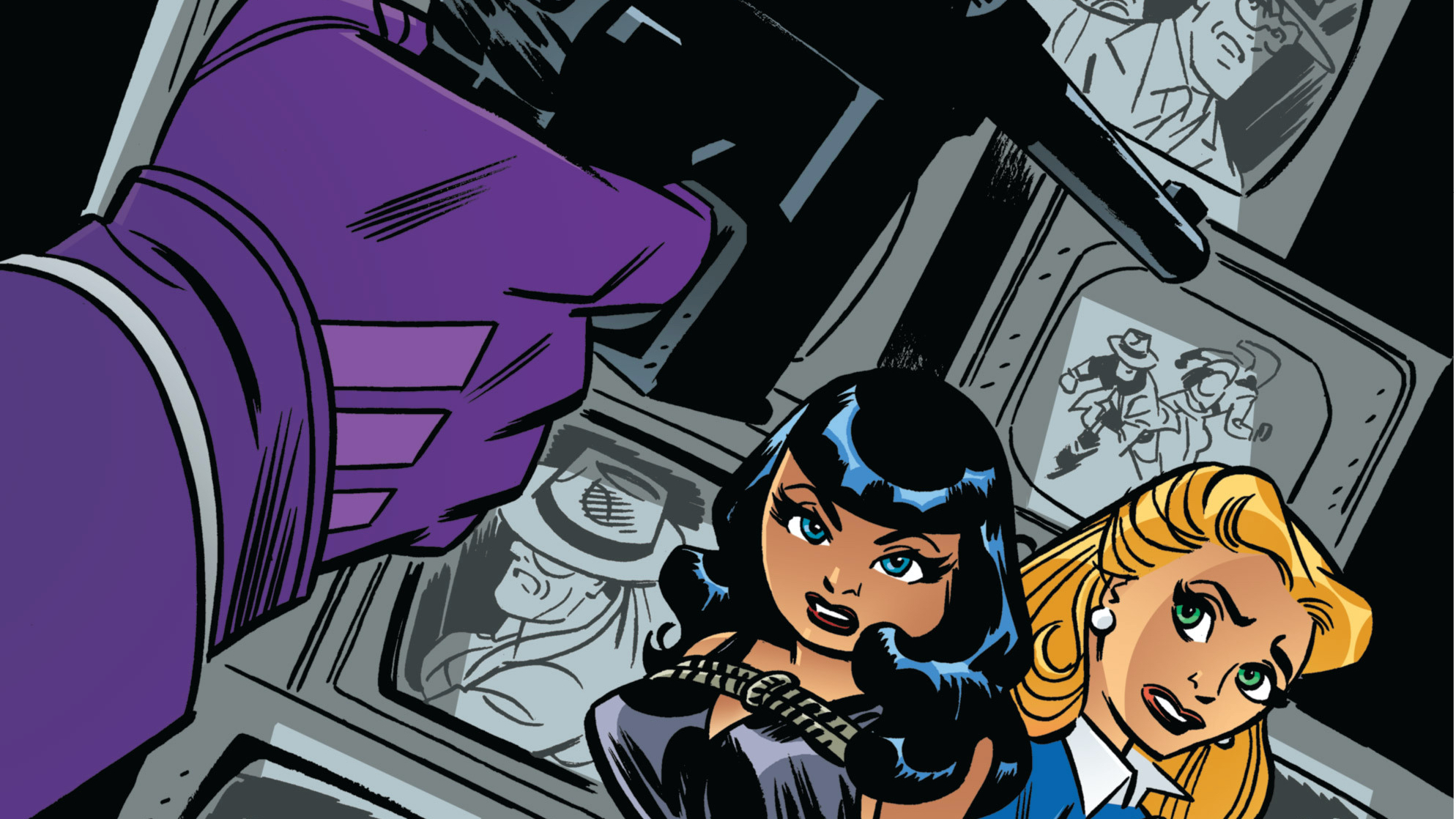 Comics Rocketeer/The Spirit: Pulp Friction HD Wallpaper