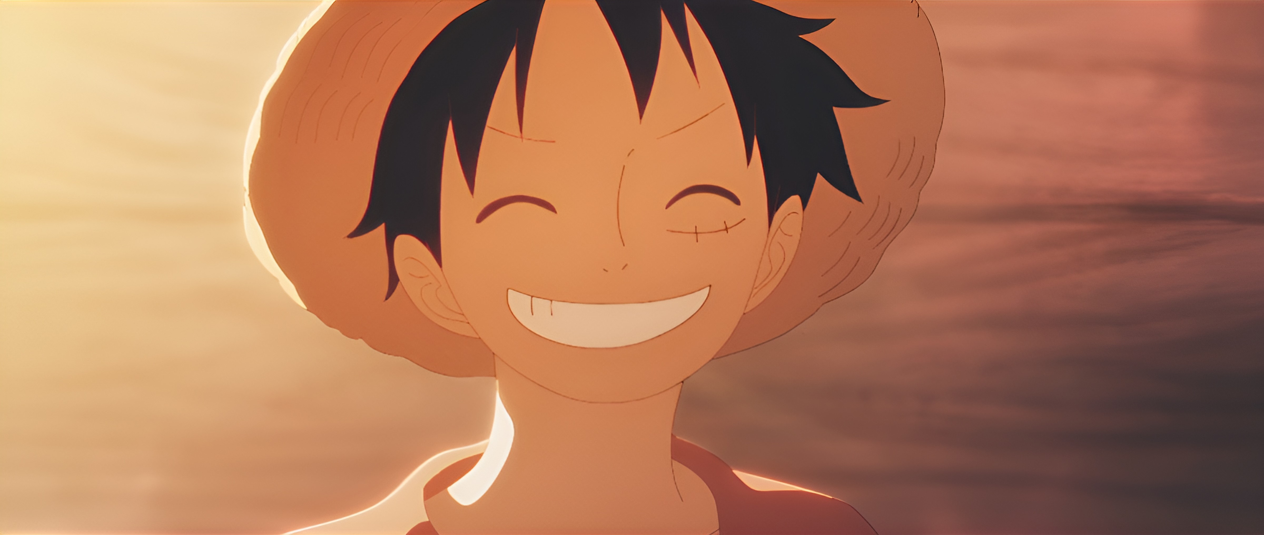 Download Anime One Piece Monkey D. Luffy Straw Hat HD Wallpaper