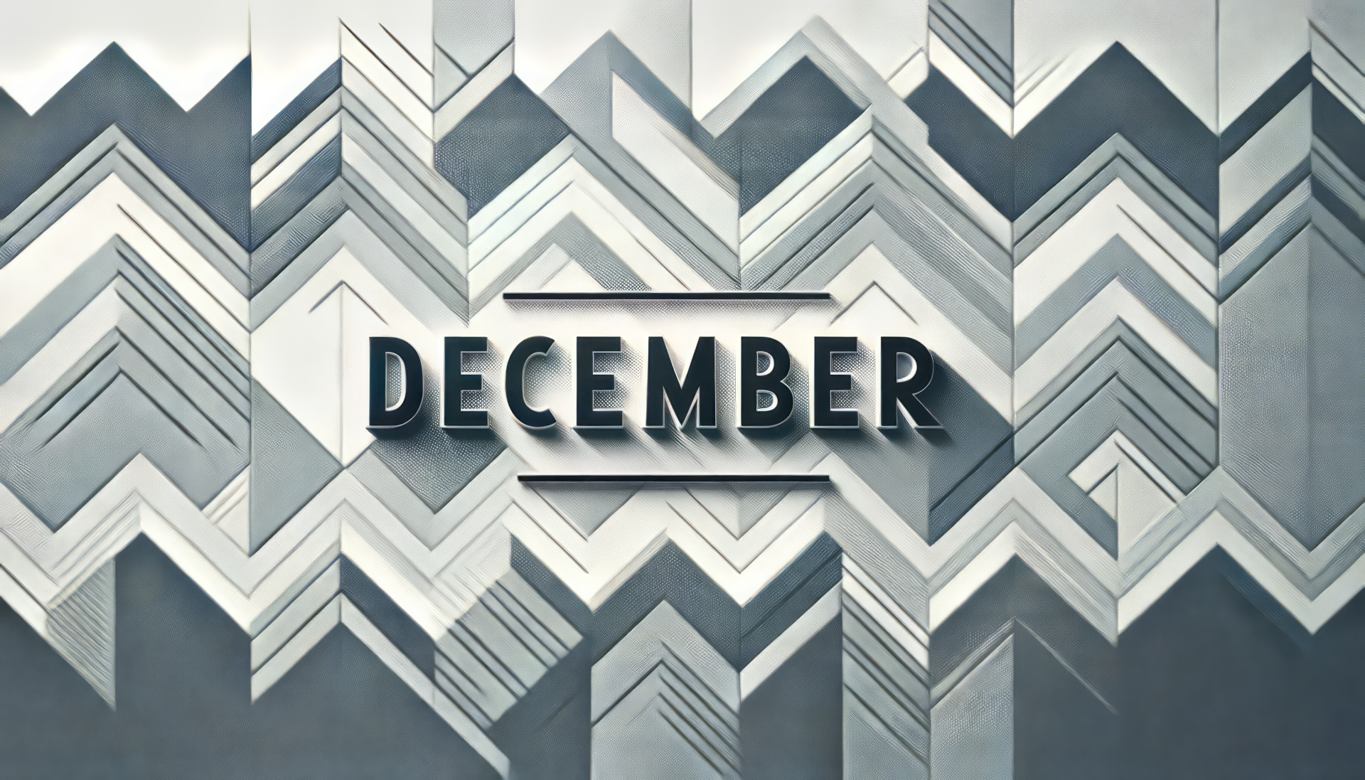 Geometric December Theme HD Wallpaper by robokoboto