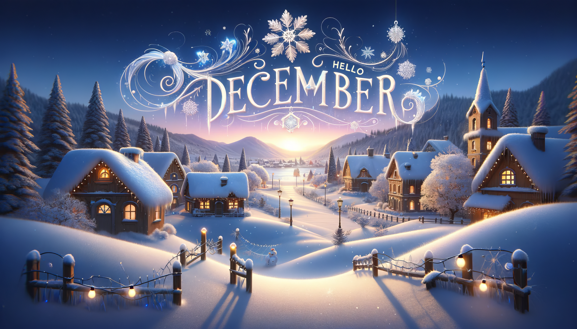 Hello December by robokoboto