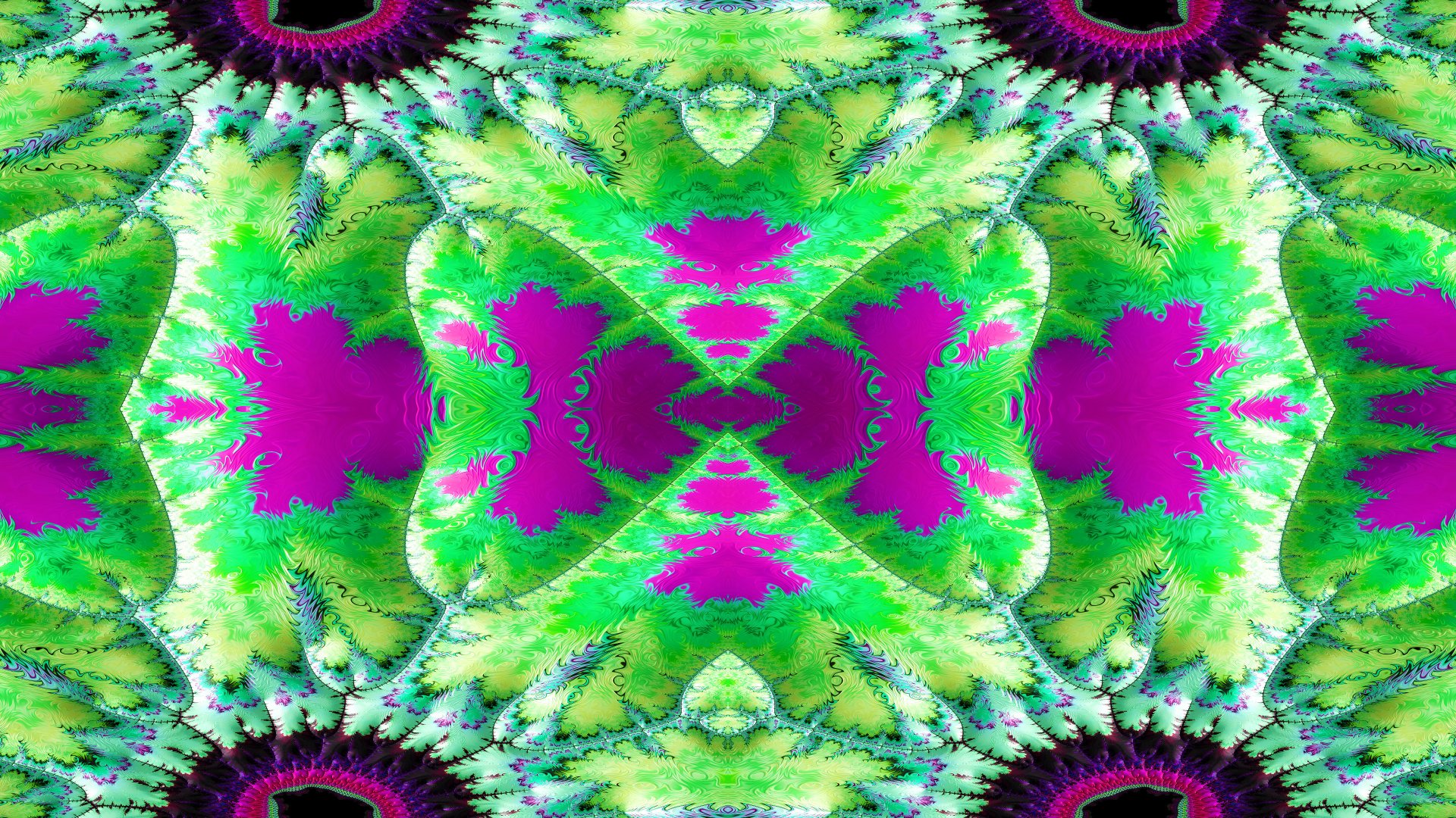 Trippy Psychedelic Fractal 4k Desktop Wallpaper by Dr-Pen | 3840x2160 ...