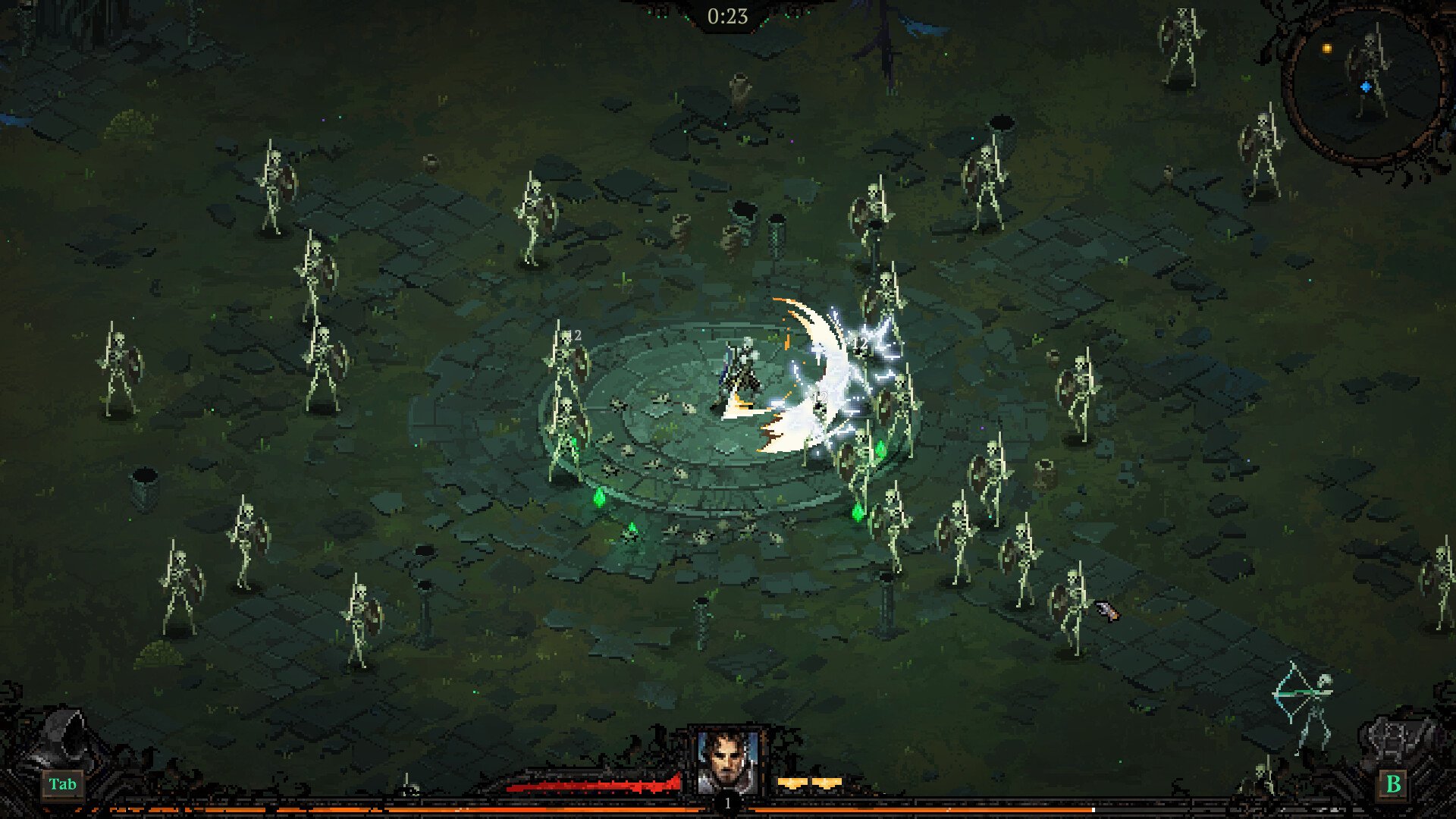 Epic Battle Against Undead HD Wallpaper