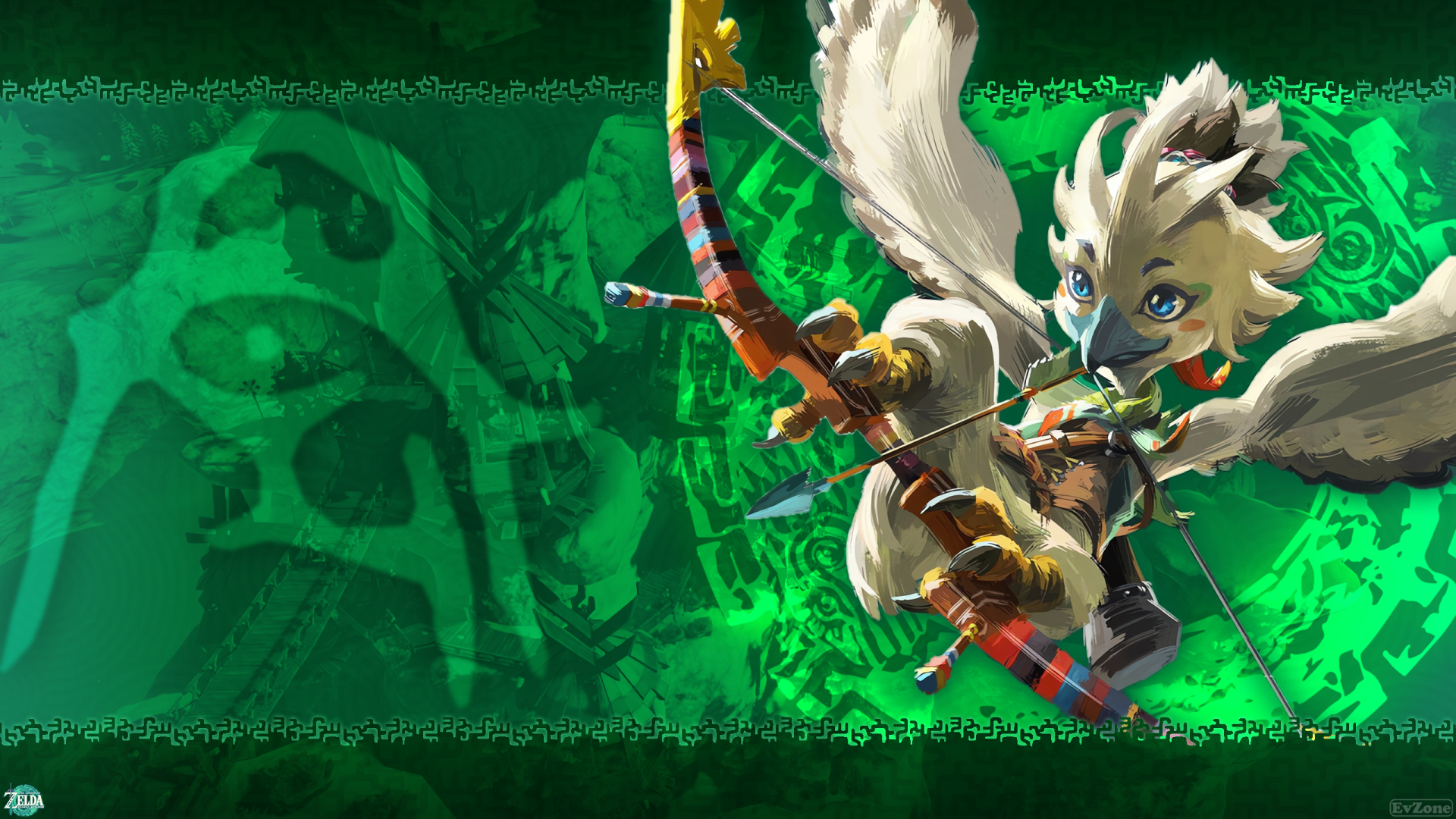 Tulin’s Flight: HD Wallpaper from The Legend of Zelda – Tears of the ...