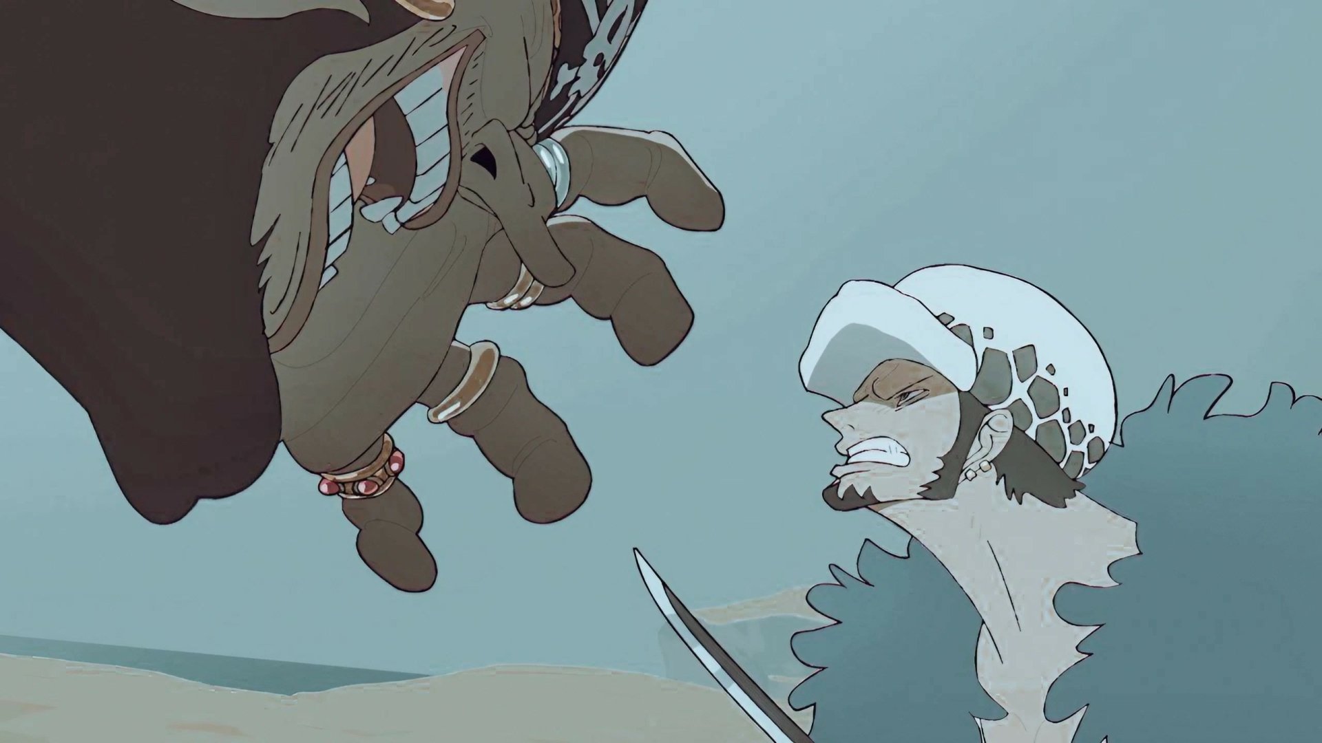 Download One Piece Trafalgar Law Marshall D. Teach Anime HD Wallpaper