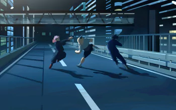 Jujutsu Kaisen Rush – Stunning HD Anime Wallpaper by hiro_gokinjyo