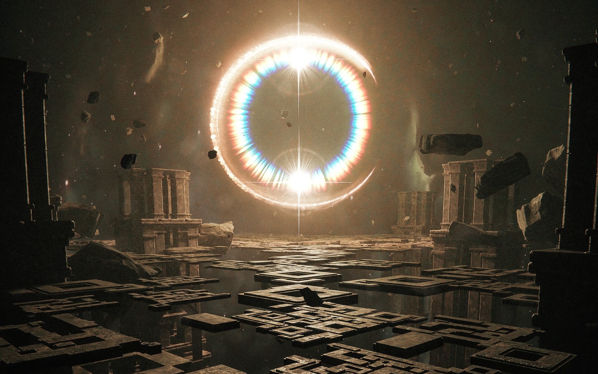 Download Sci Fi Landscape Digital Art HD Wallpaper by Max Hay