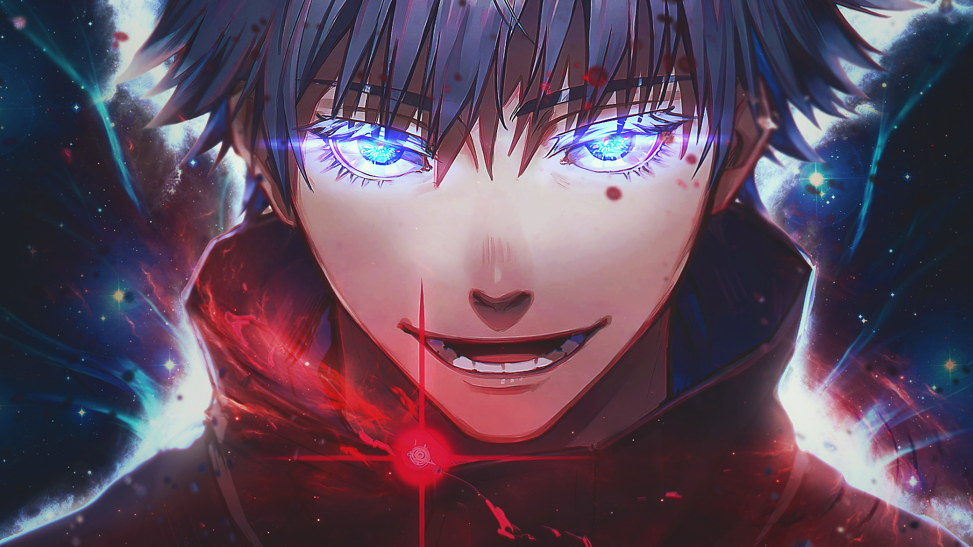 Satoru Gojo HD Wallpaper – Dynamic Jujutsu Kaisen Anime Art