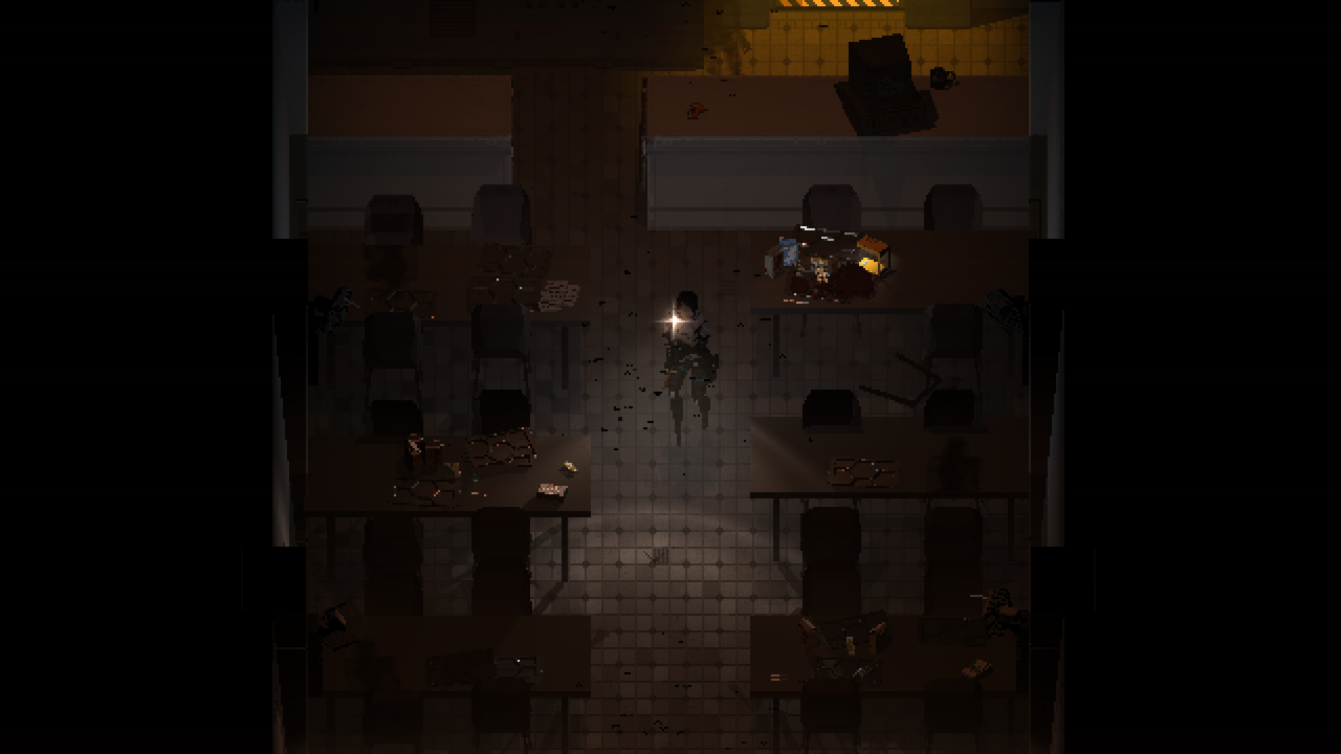 SIGNALIS Game Atmospheric Dining Room Wallpaper HD