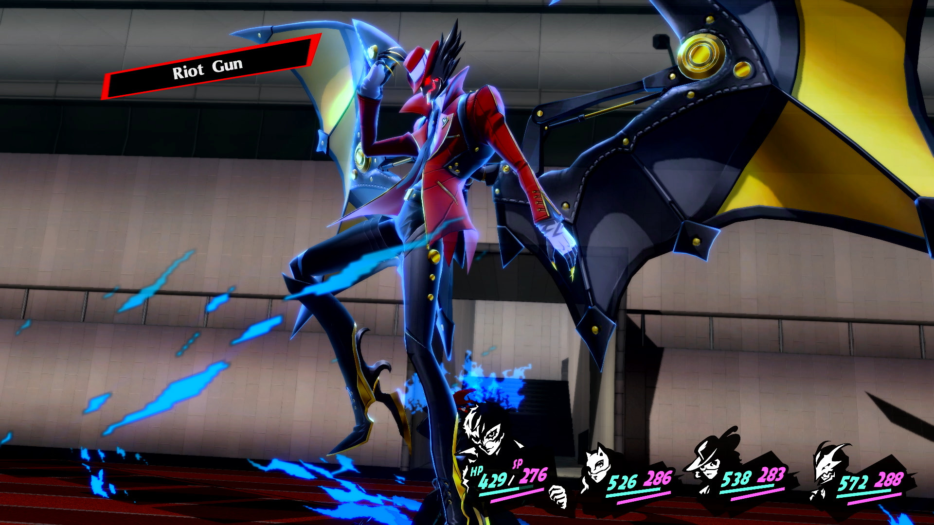 Persona 5 Royal HD Wallpaper: Action-Packed Battle Scene