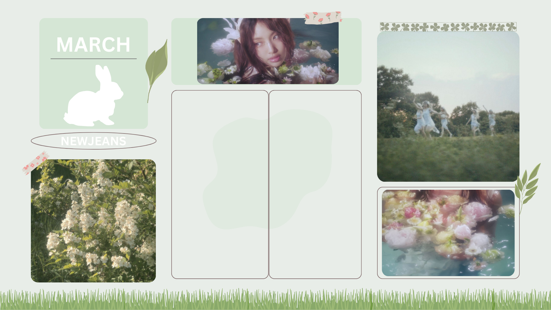 NEWJEANS - SPRING - THEME VER 2 by - S H O T X U