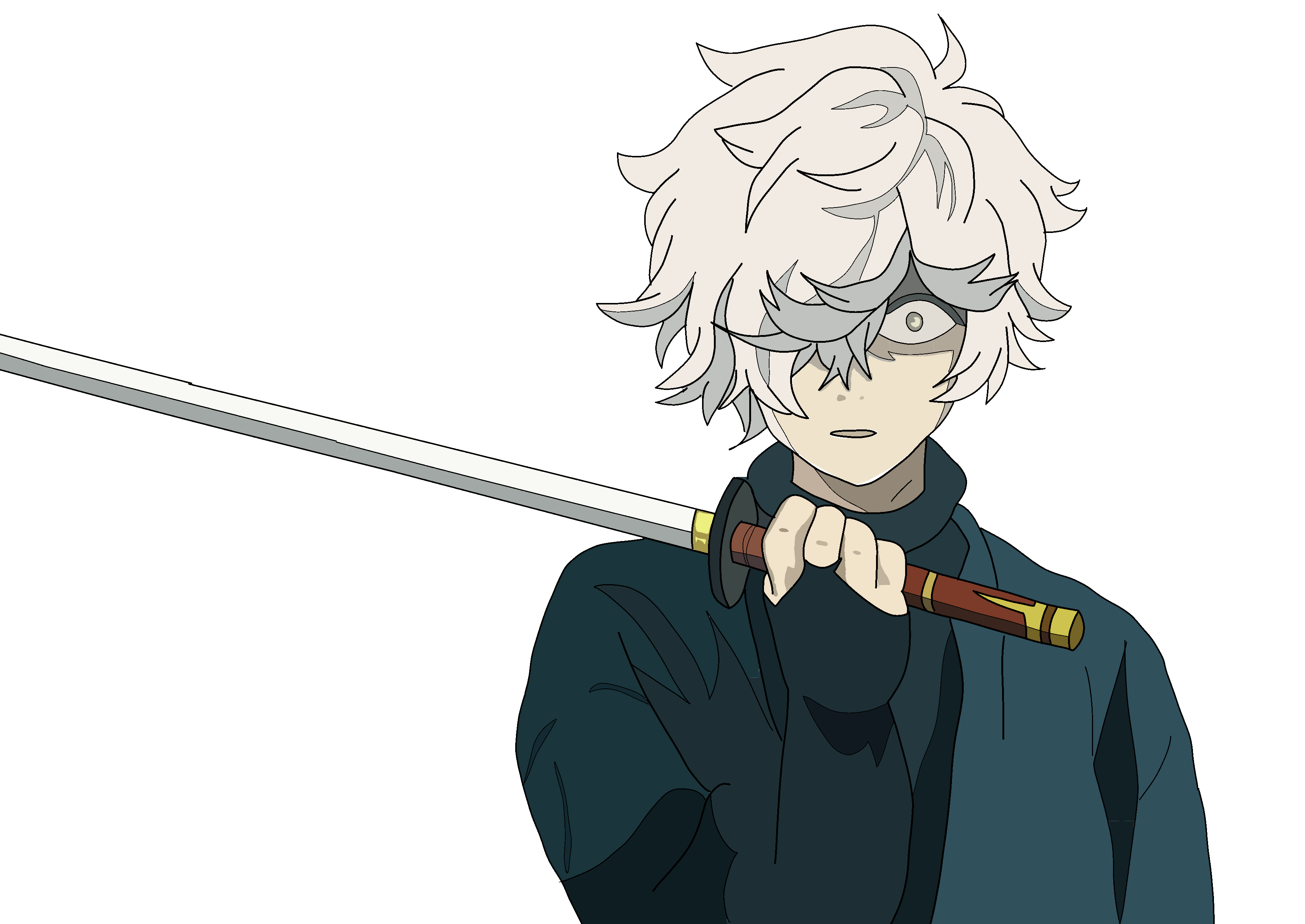 Gabimaru’s Resolve - Hell’s Paradise HD Anime Wallpaper by 山勝