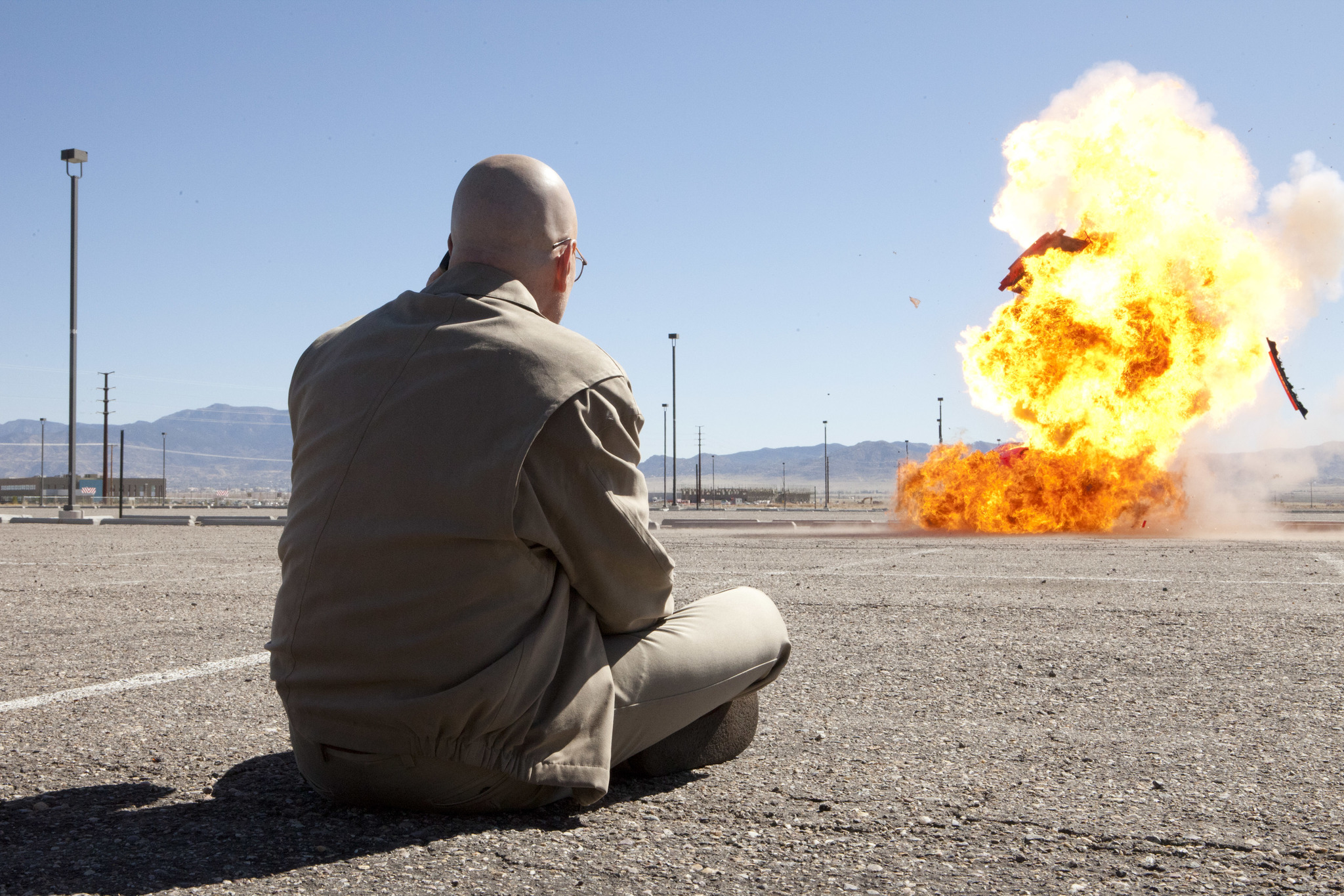 Breaking Bad Wallpaper: Iconic Explosion Moment HD
