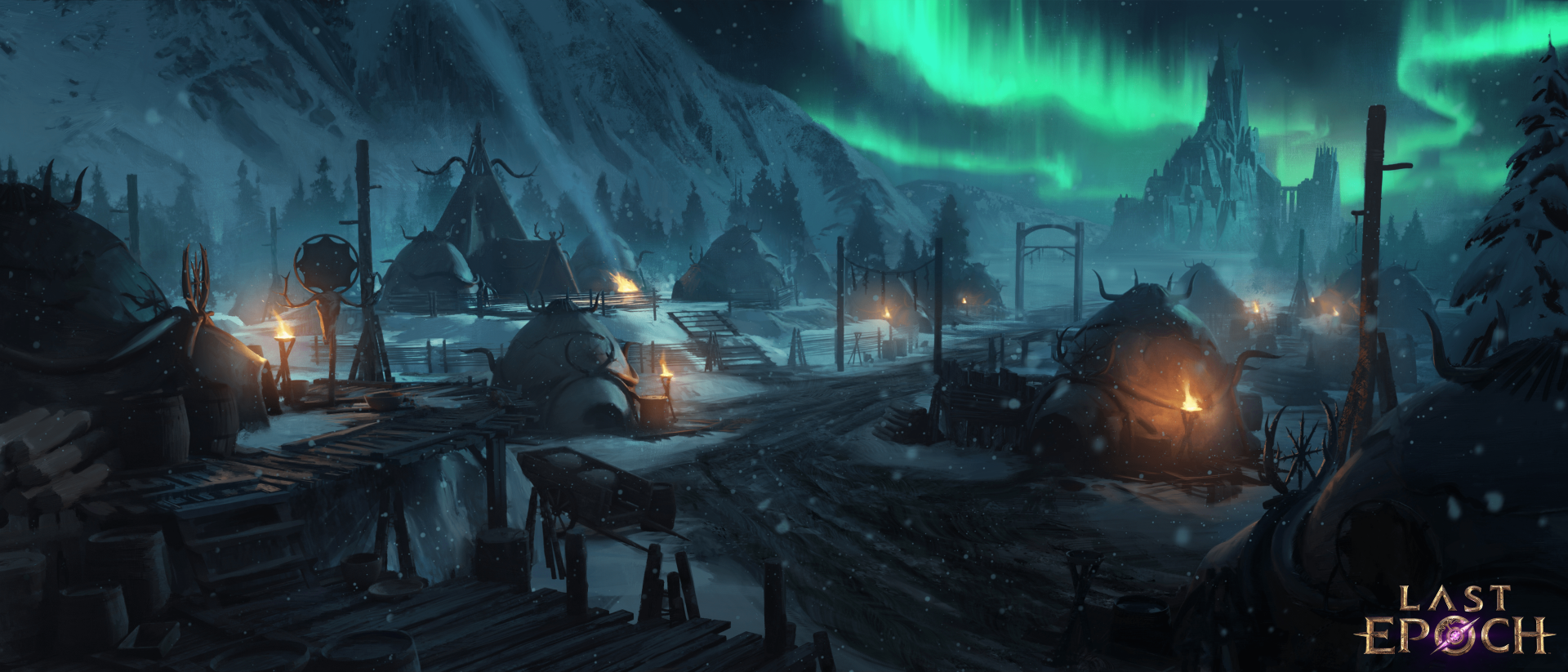 Last Epoch Igloo Village HD Wallpaper