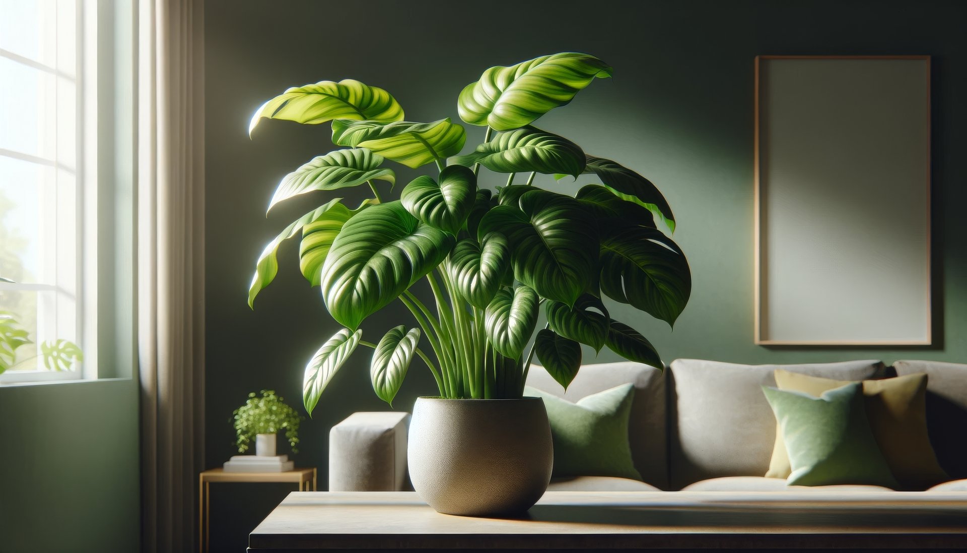 Elegant Indoor Plant Decor HD Wallpaper by patrika