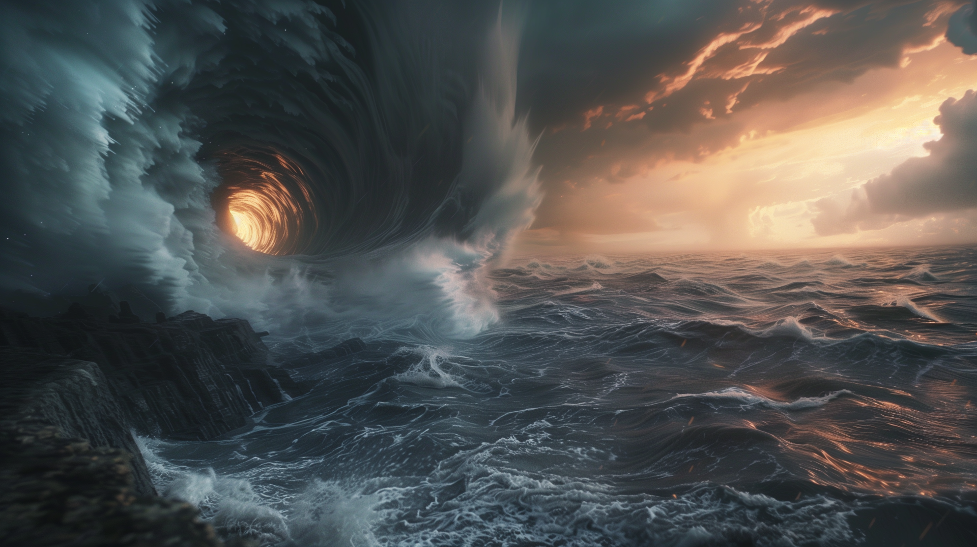 Ocean Storm - Desktop Wallpapers, Phone Wallpaper, PFP, Gifs, and More!