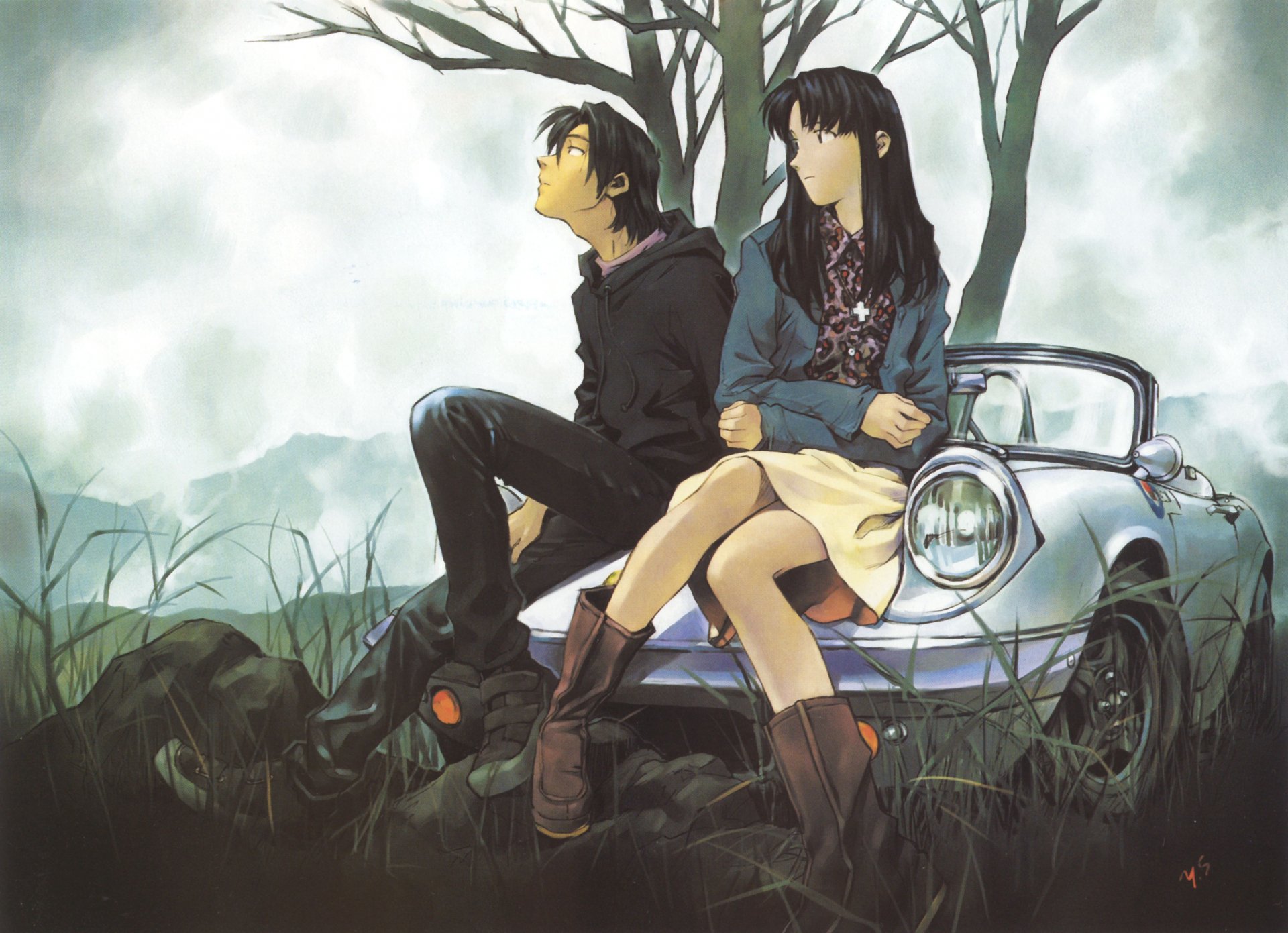 Misato Katsuragi & Shinji: Neon Genesis Evangelion 4K Ultra HD Anime ...