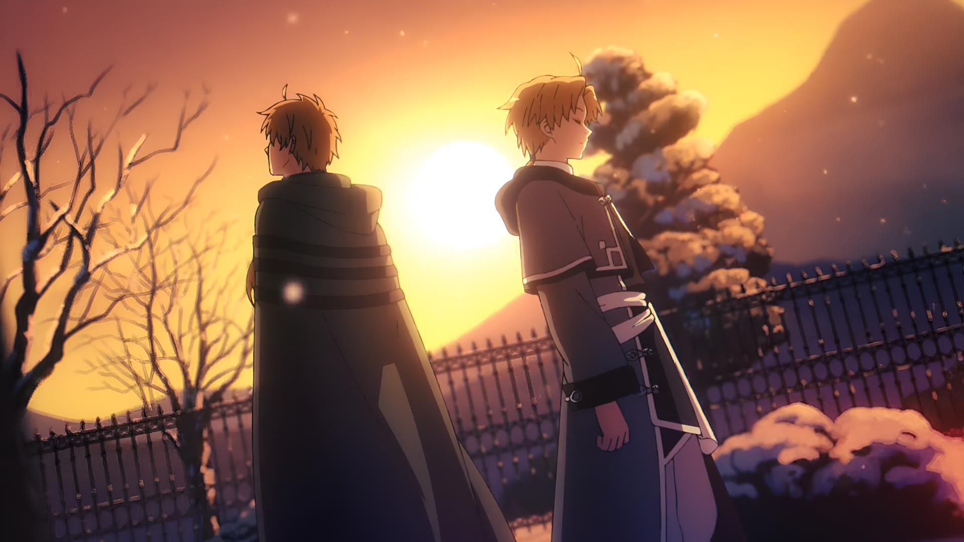Rudeus Greyrat Sunset – Mushoku Tensei 4K Ultra HD Anime Wallpaper