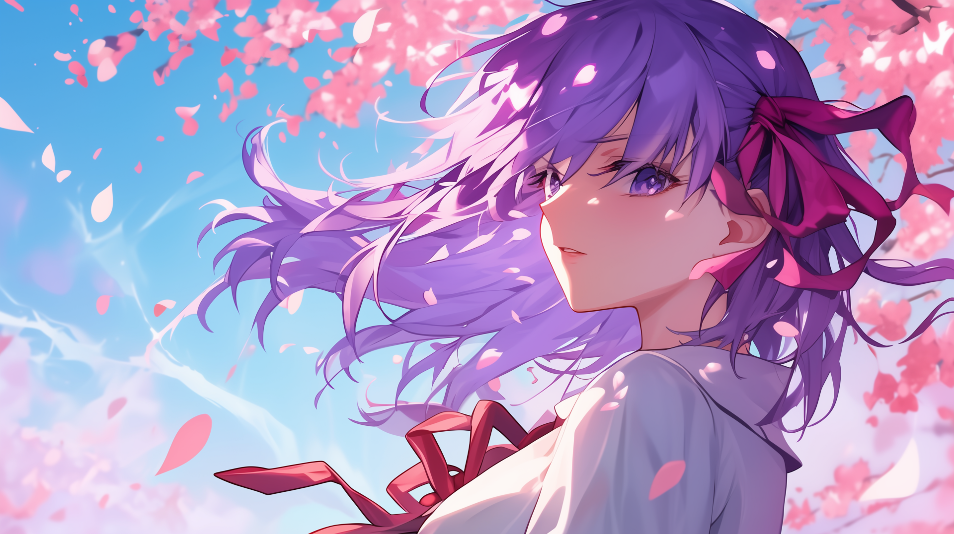 Sakura Matou in Spring Blossom by patrika