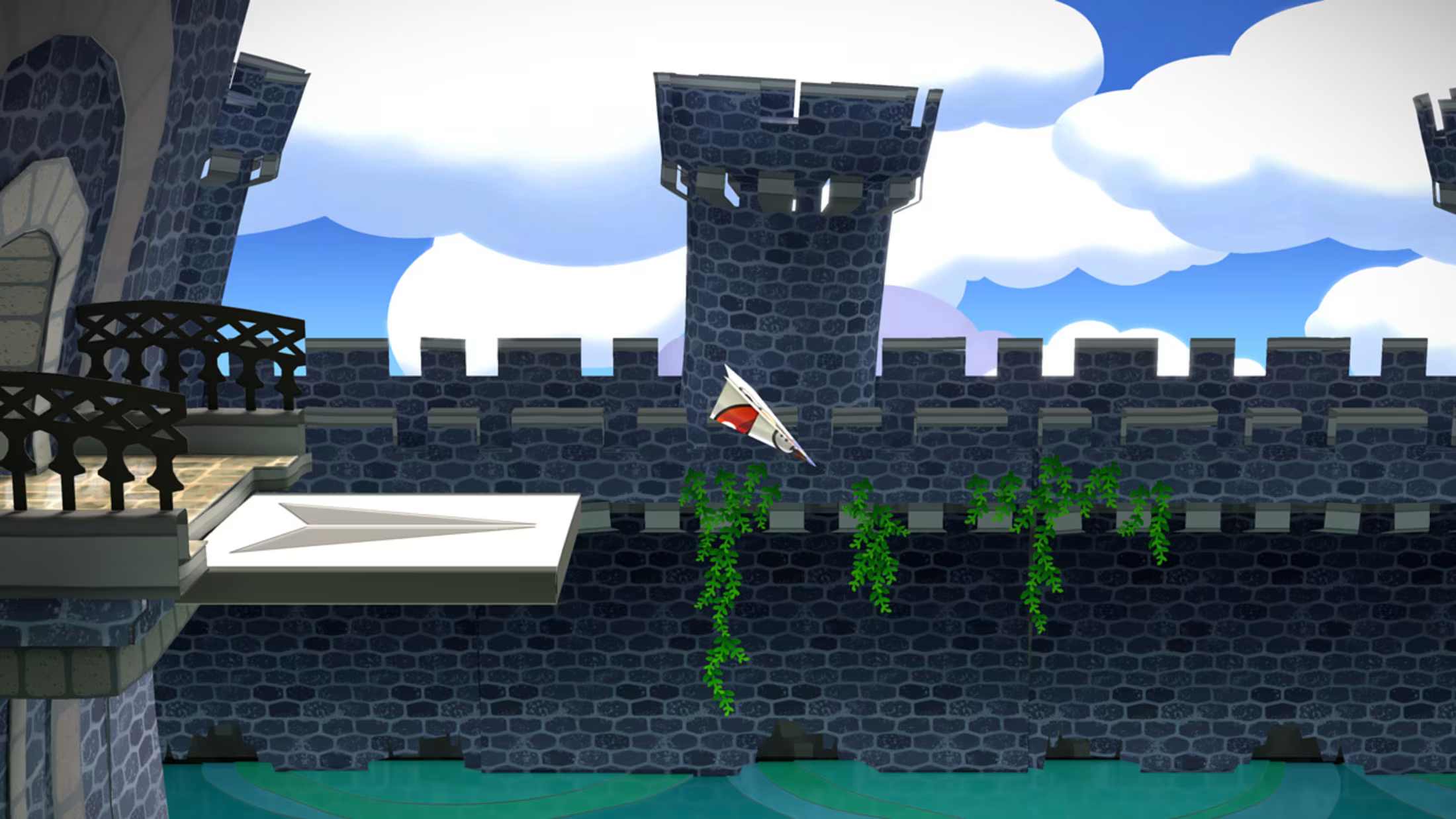 Paper Mario: The Thousand-Year Door (2024) Castle HD Wallpaper