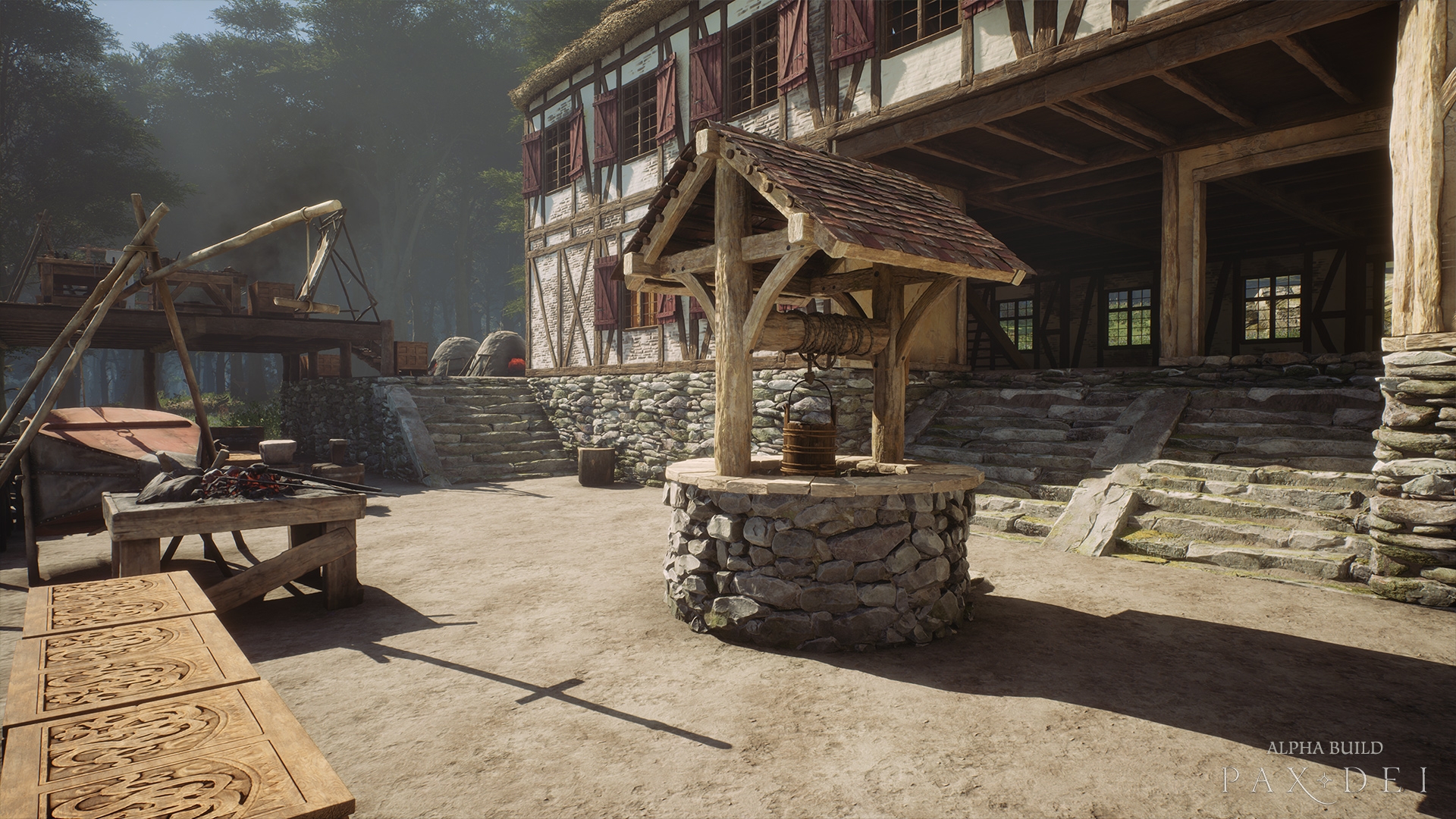 Pax Dei Well - HD Video Game Wallpaper