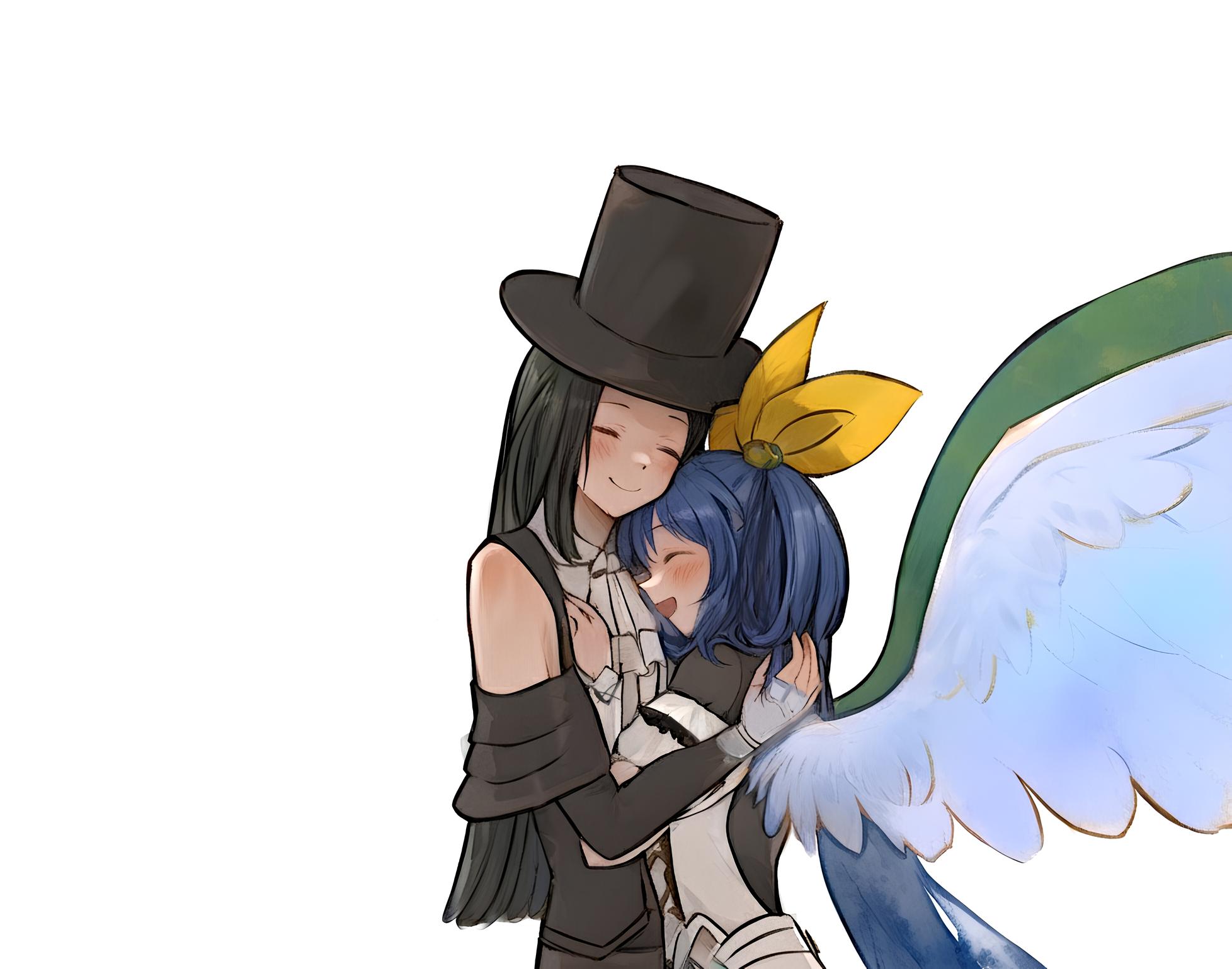 Guilty Gear Strive: Dizzy & Testament's Heartfelt Embrace HD Wallpaper