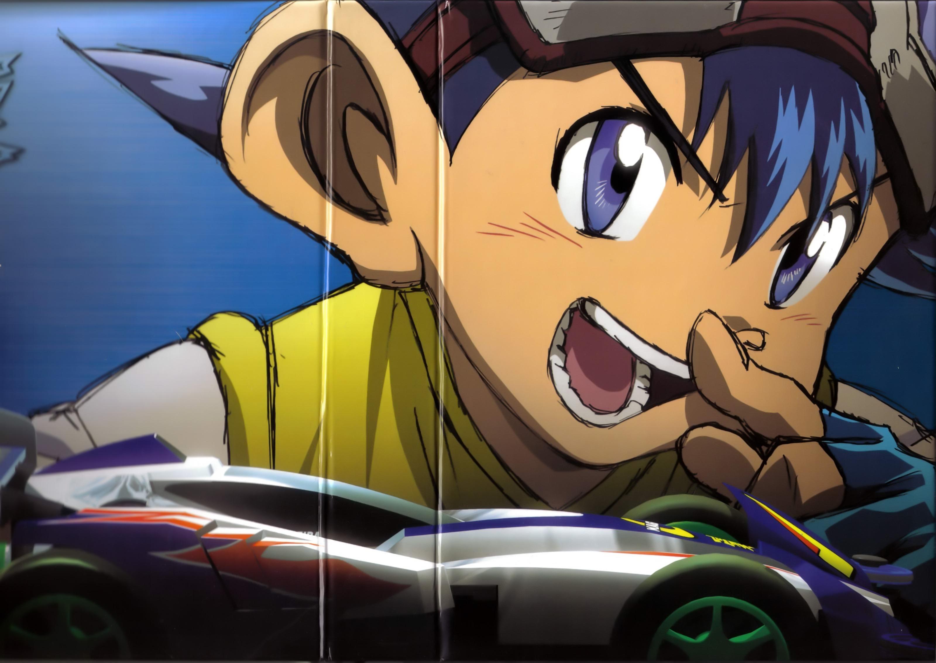 Bakusō Kyōdai Let's & Go!! HD Anime Wallpaper