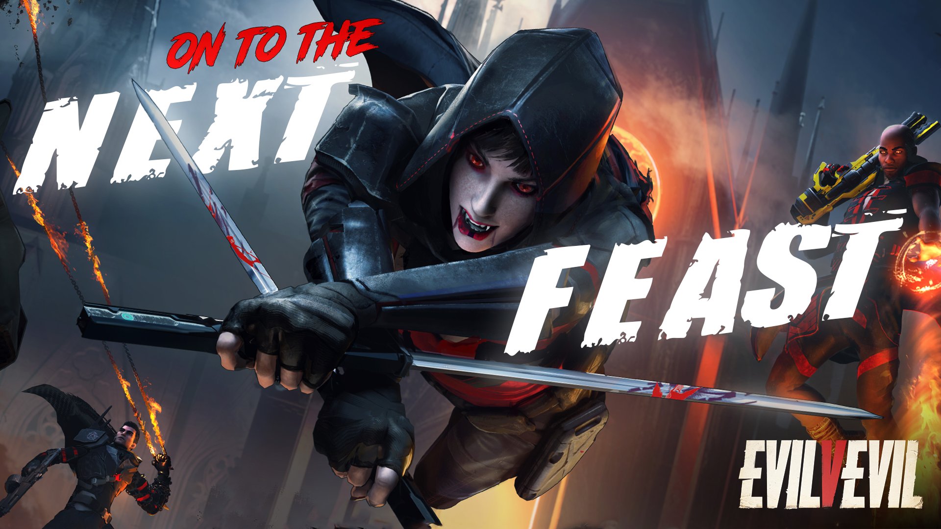 EvilVEvil HD Wallpaper: Onto the Next Feast