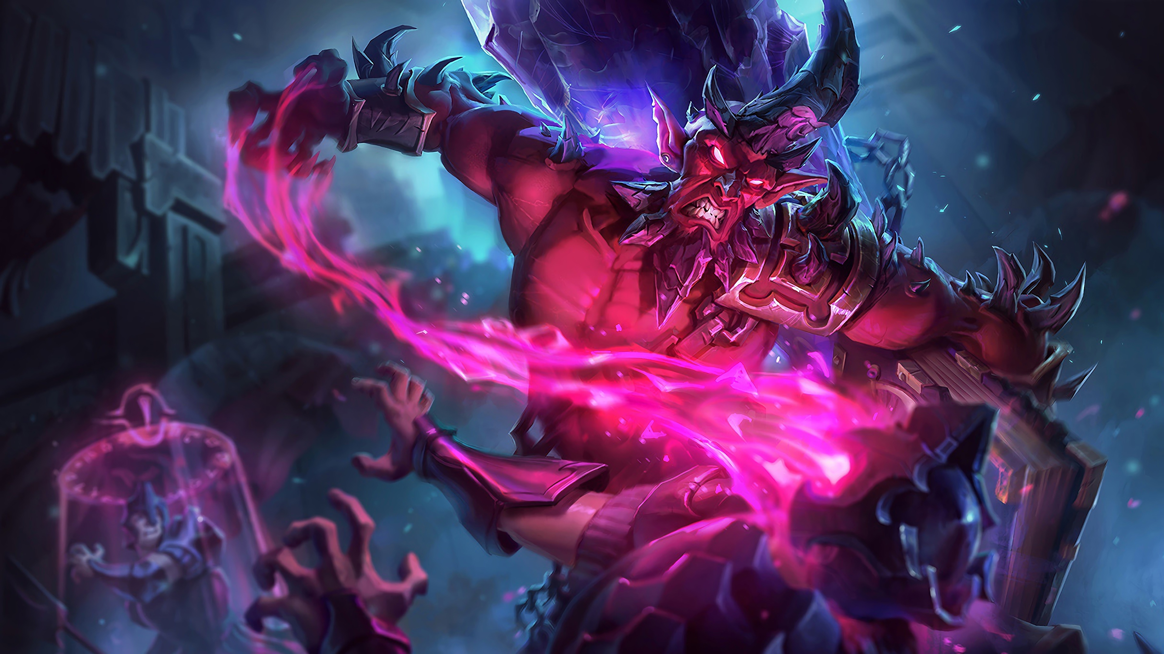 Ryze Unleashed - 4K Ultra HD League of Legends Wallpaper