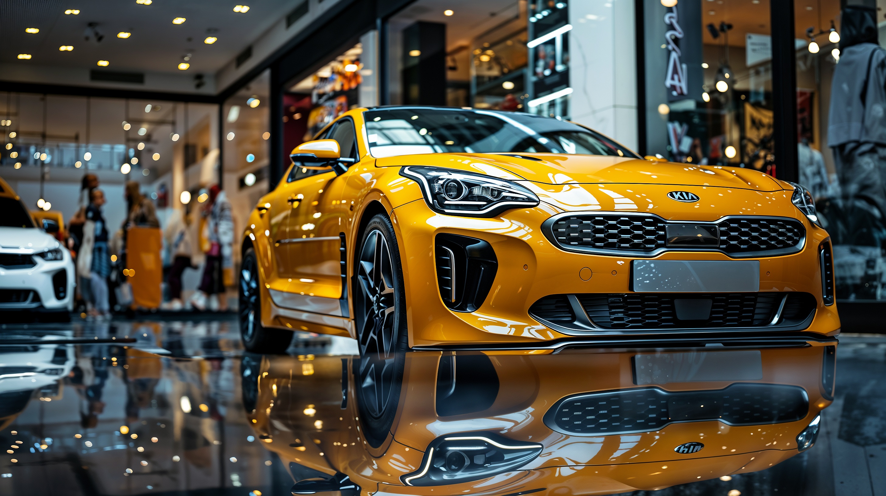 Download Kia Stinger Kia HD Wallpaper by michaldunaj