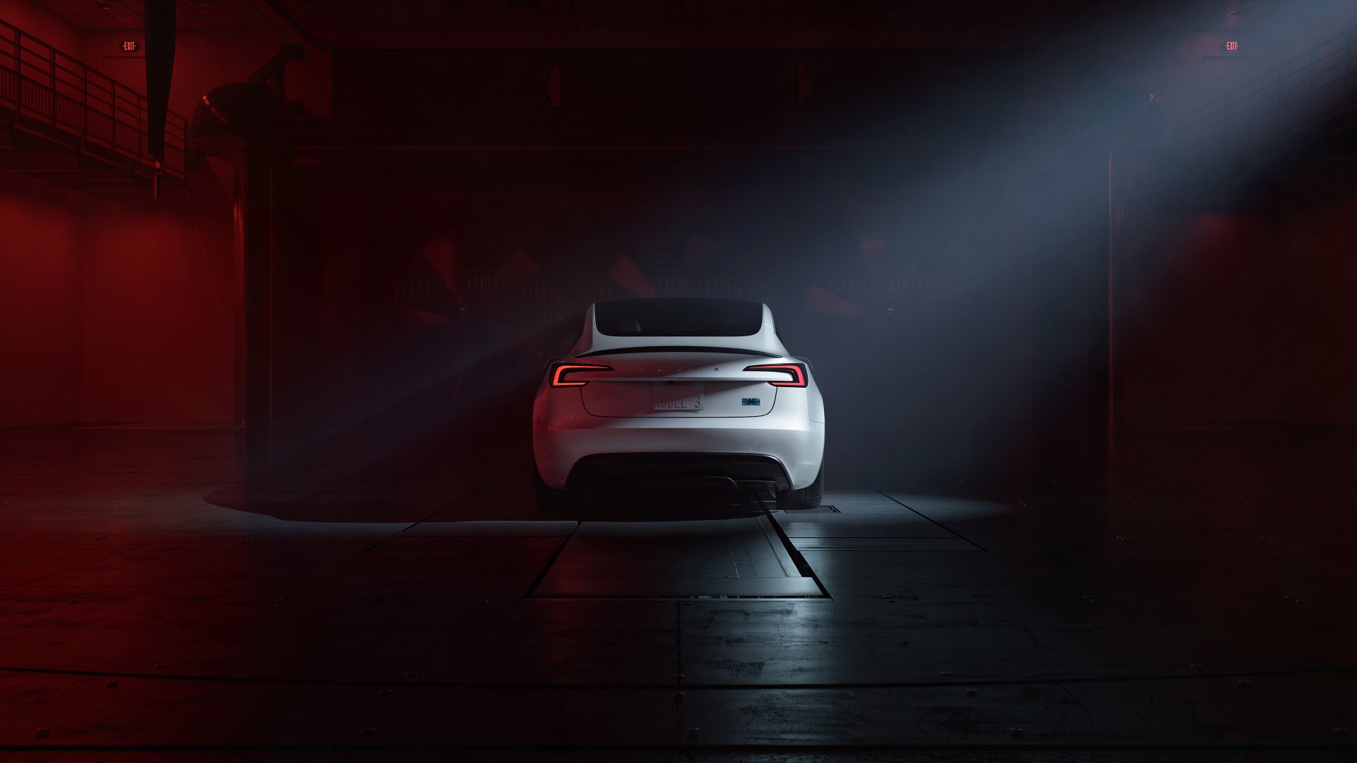 Download Free Tesla Model 3 Ultra HD Wallpaper