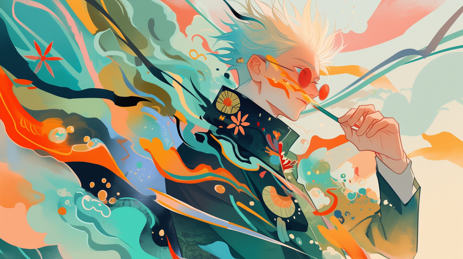Satoru Gojo: Jujutsu Kaisen HD Art by patrika | 2912x1632 | Wallpaper Abyss