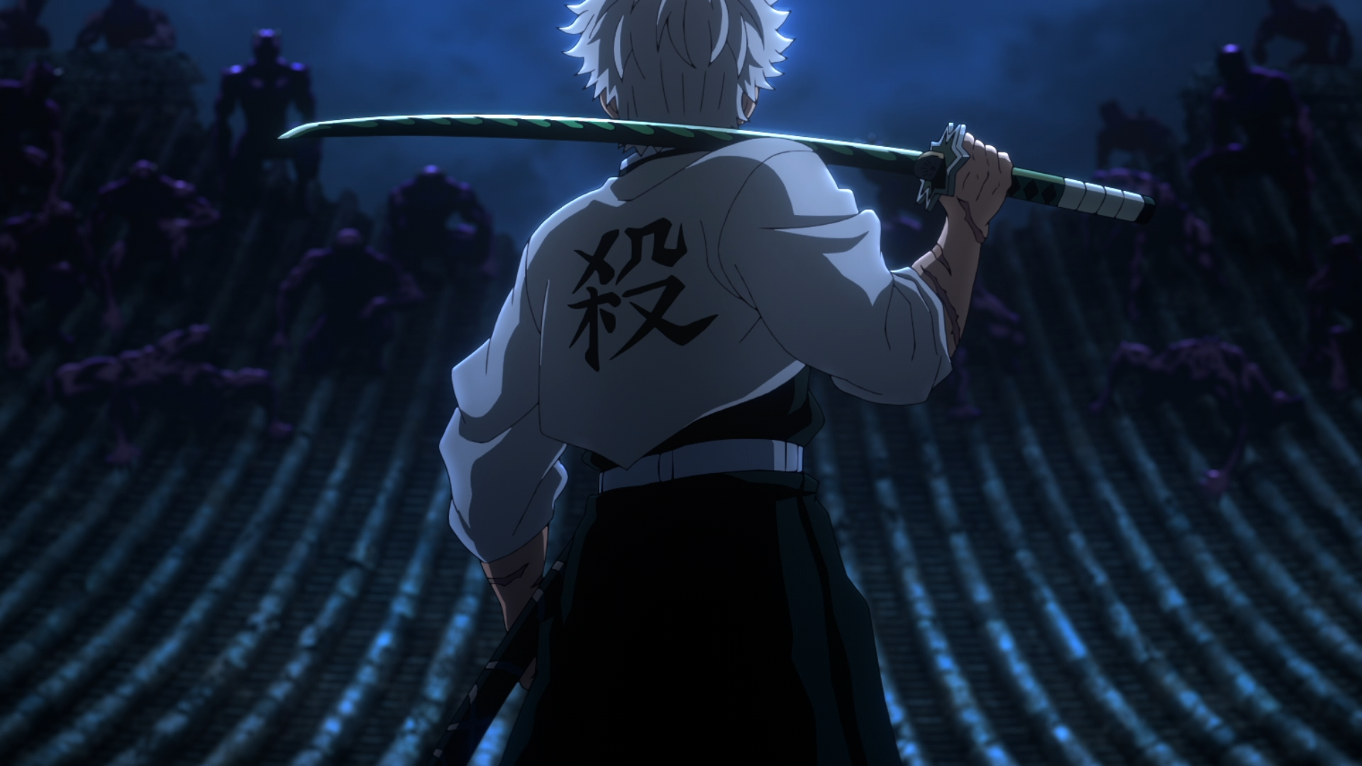 Sanemi Shinazugawa HD Wallpaper – Demon Slayer: Kimetsu no Yaiba Epic Scene