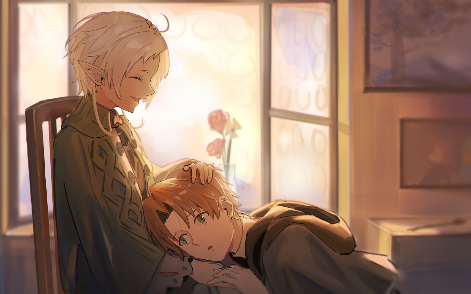 Sylphiette & Rudeus: Warm Moments in Mushoku Tensei 4K Ultra HD ...