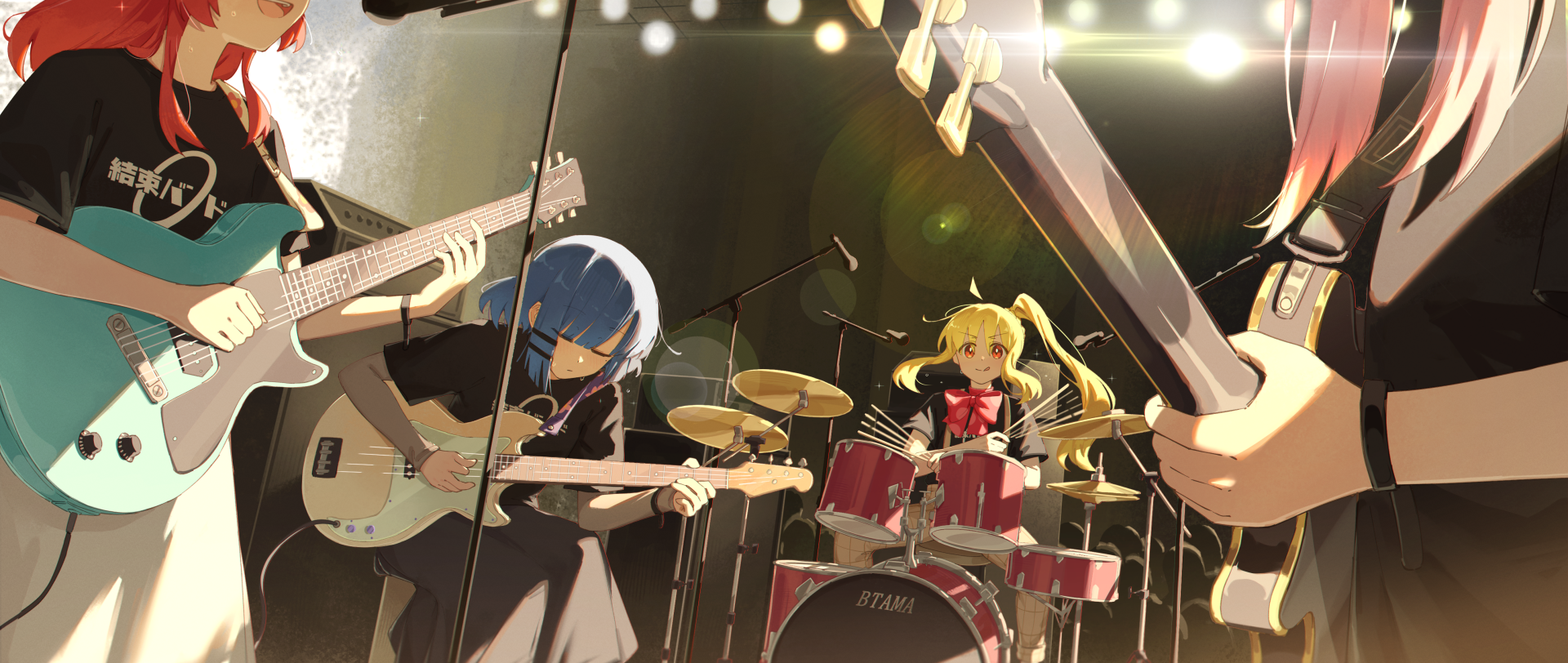 Download Anime Bocchi The Rock! Ikuyo Kita Ryou Yamada Nijika Ijichi HD ...