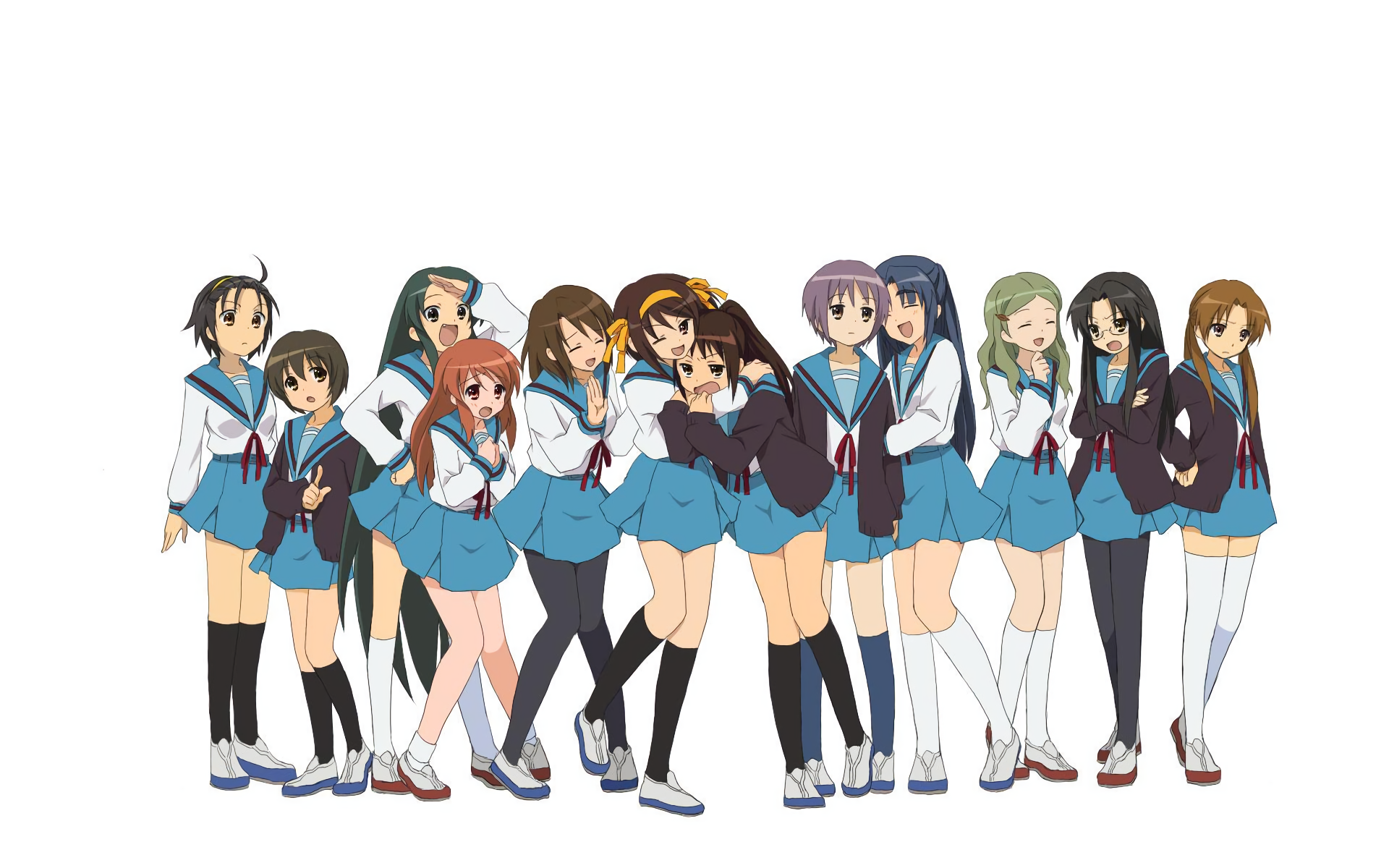 Download Anime The Melancholy Of Haruhi Suzumiya HD Wallpaper ...