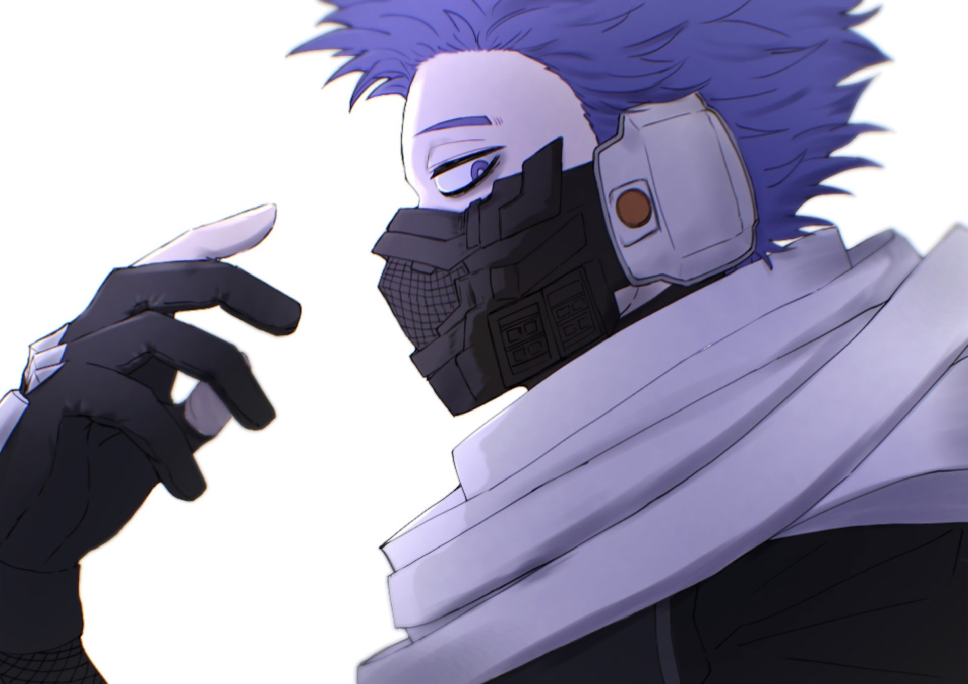 Hitoshi Shinso HD Wallpaper – Dynamic My Hero Academia Anime Art by 兵衛
