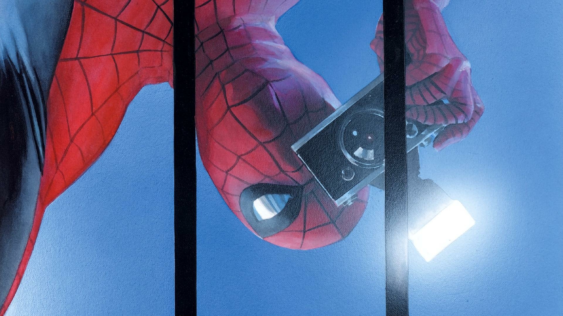 Spider-Man HD Wallpaper Inspired by Alex Ross | Marvel Comics Masterpiece