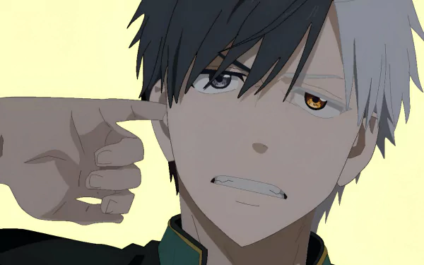 Wind Breaker Anime 4K Ultra HD - Haruka Sakura’s Bold Dual-Toned Hero