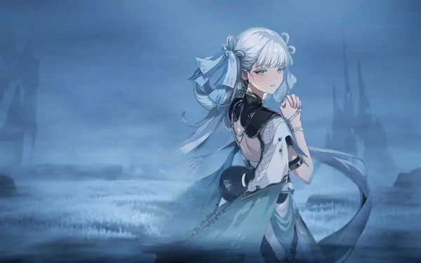 Jiyan Epic Adventure - Wuthering Waves 4K Ultra HD Wallpaper