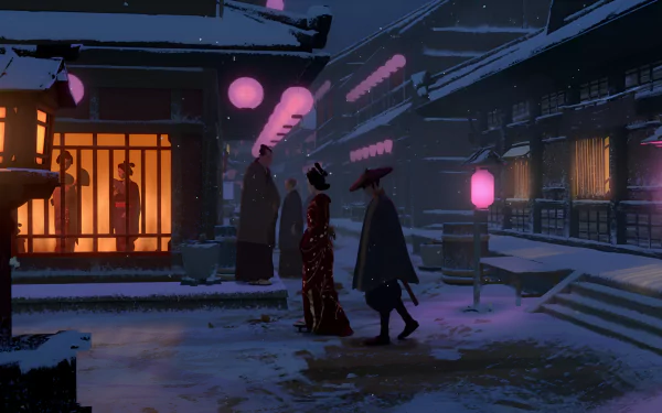 Download Blue Eye Samurai 4k Ultra HD Wallpaper