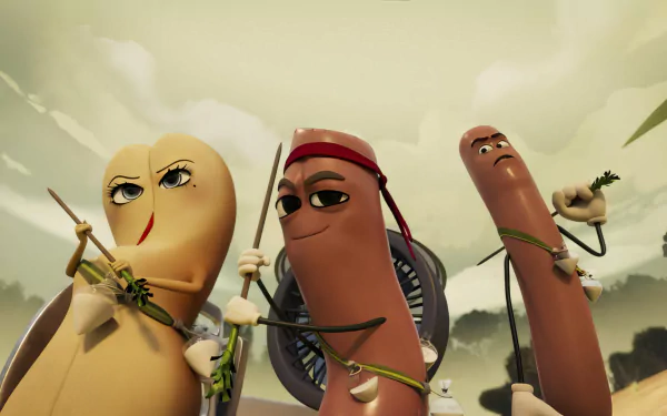 HD Wallpaper: Sausage Party Foodtopia Adventure