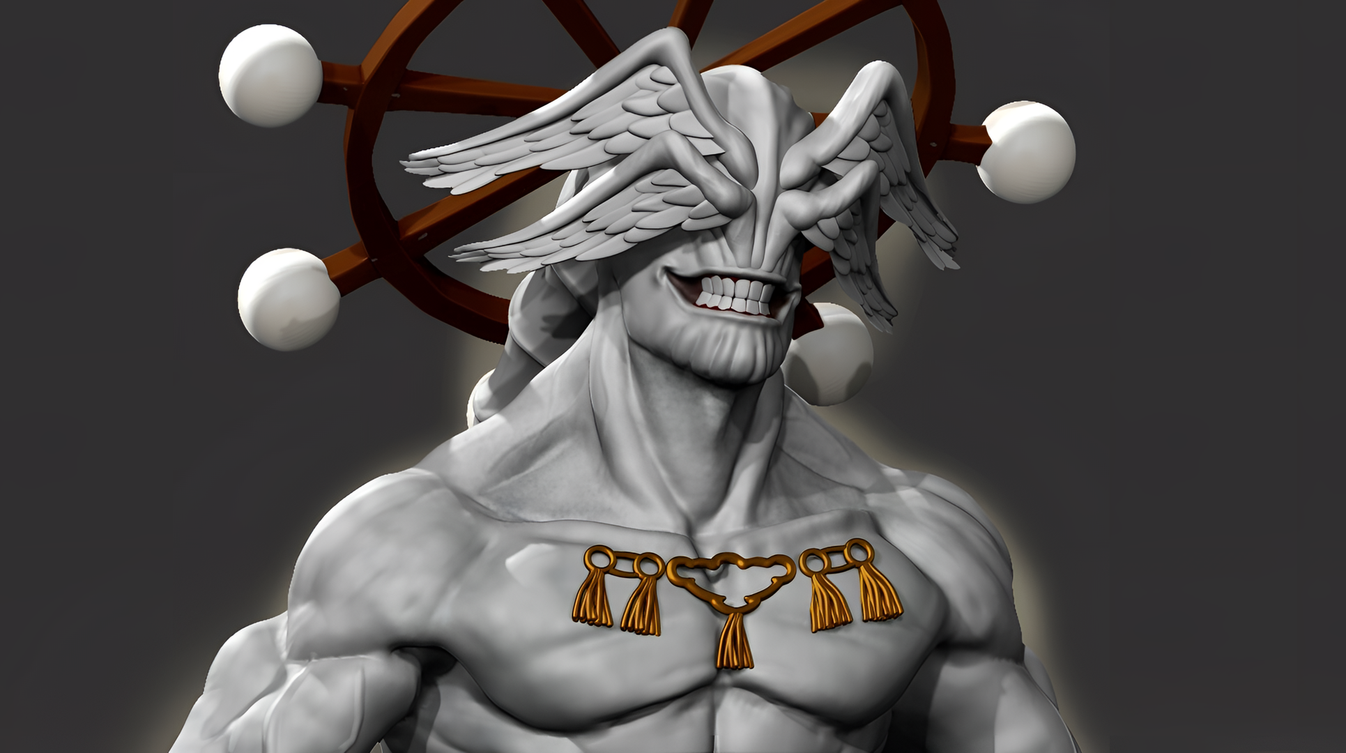 Mahoraga HD Wallpaper from Jujutsu Kaisen