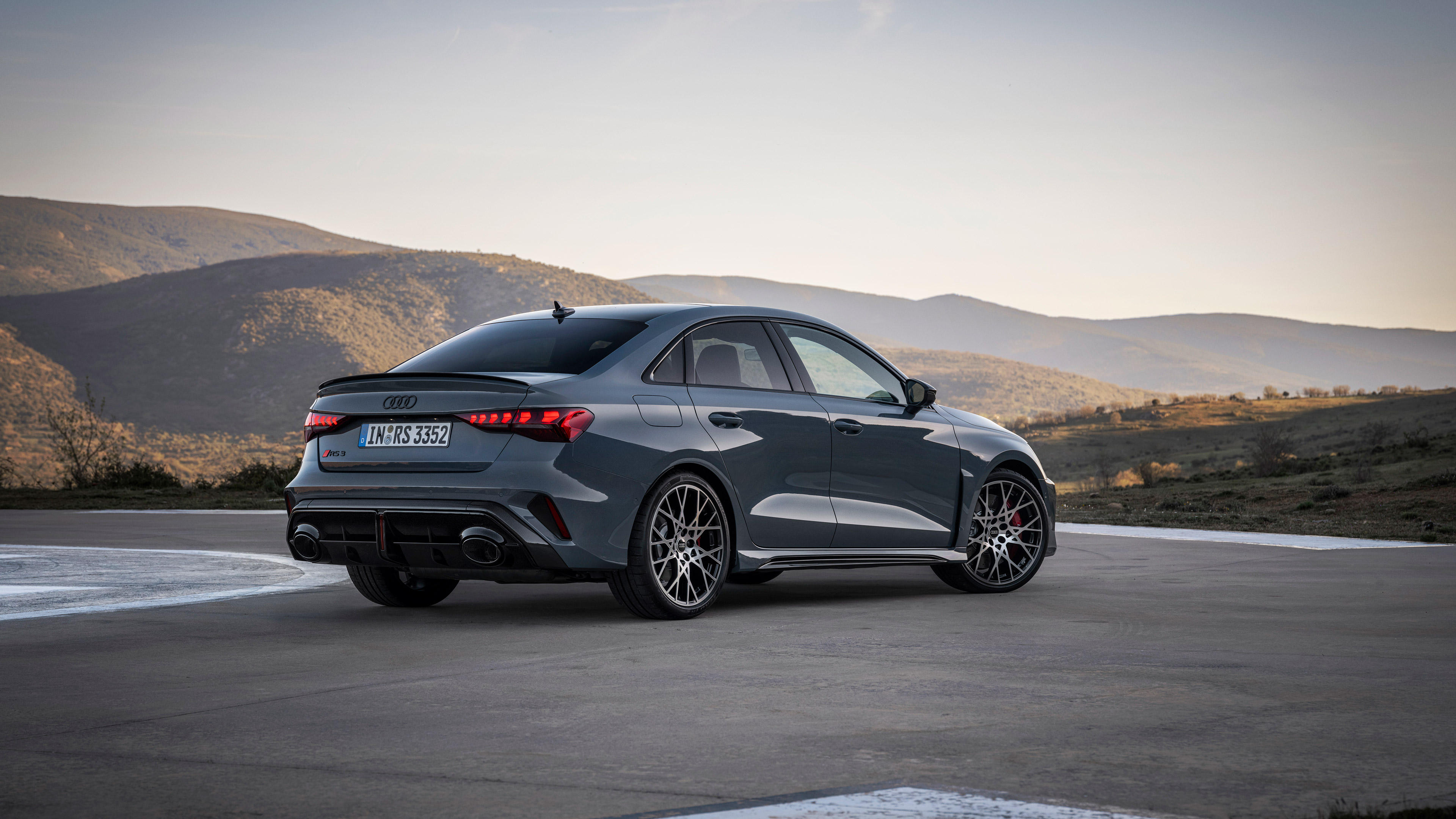 Stunning Audi RS3 Sedan - 4K Ultra HD Wallpaper