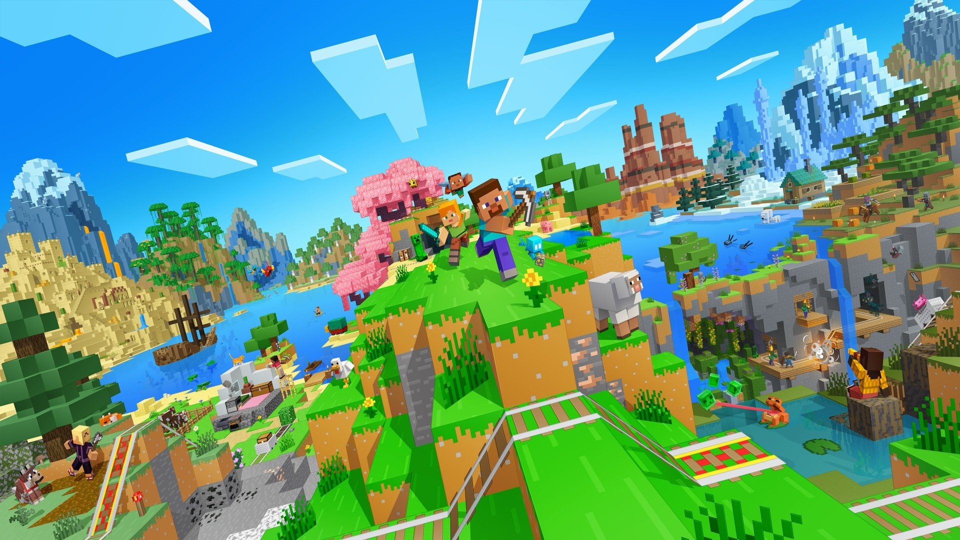 Minecraft 4K Ultra HD Adventure Wallpaper