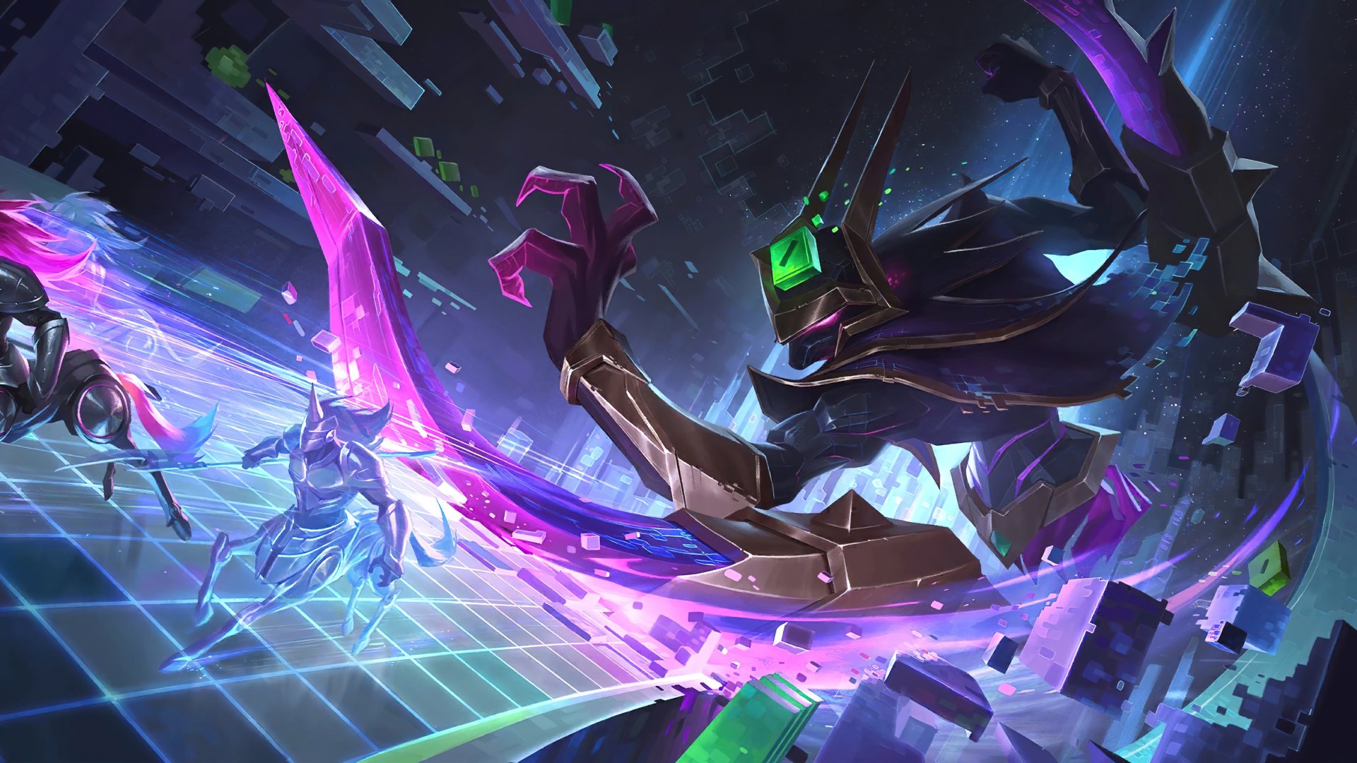 4K Ultra HD Wallpaper of Nocturne from League of Legends